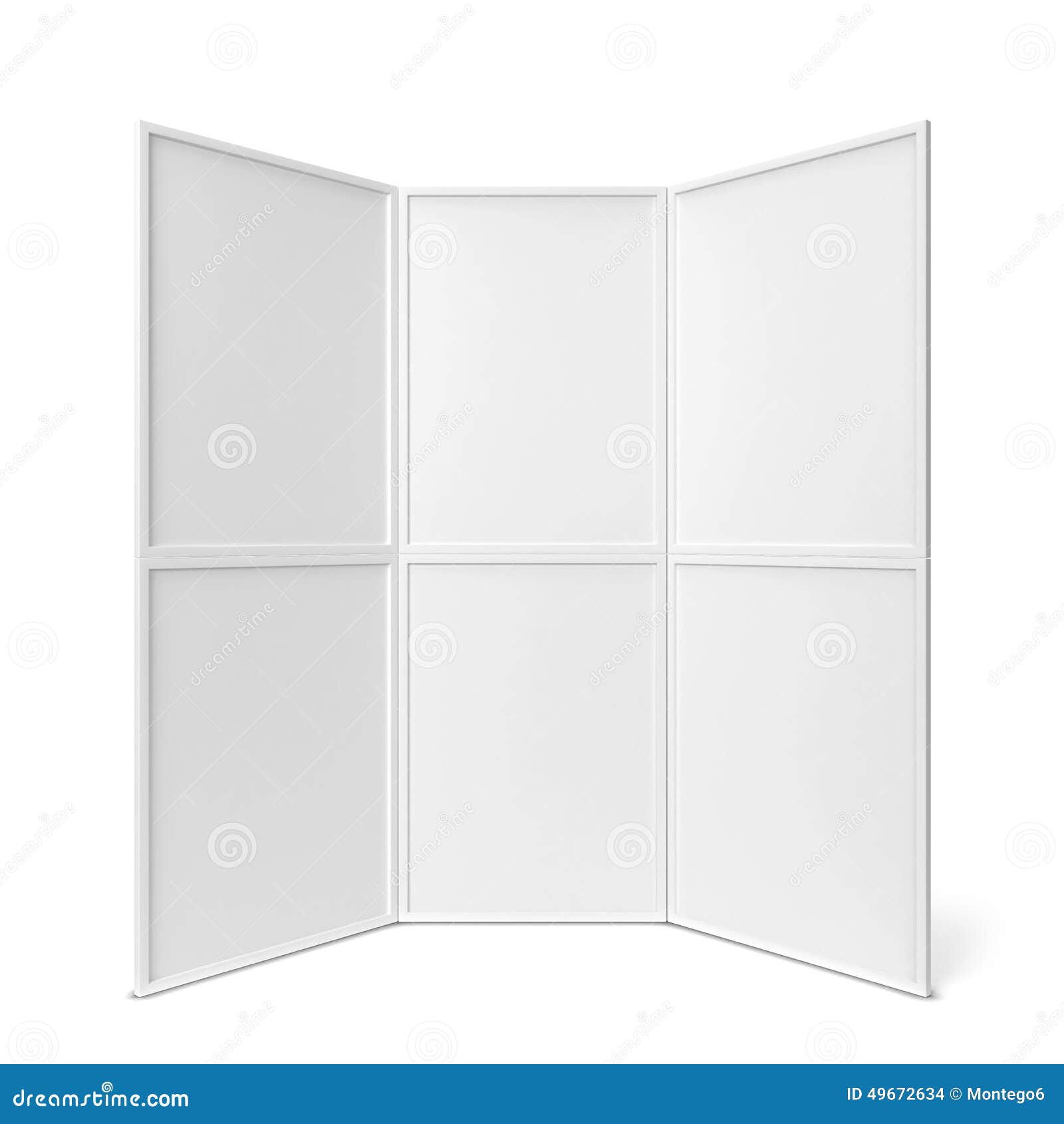 Blank panel display stock illustration. Illustration of promotion ...