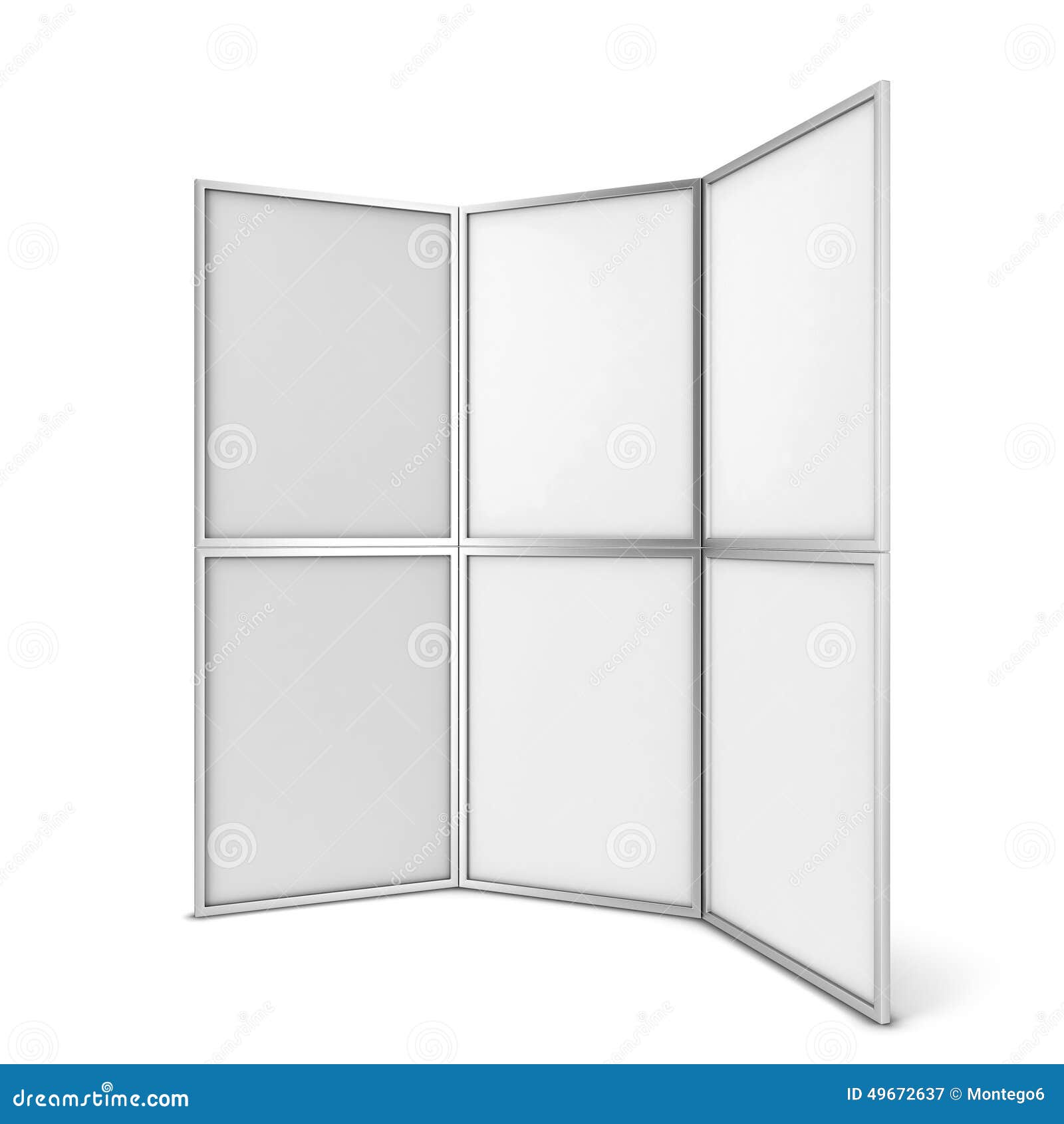 Blank panel display stock illustration. Illustration of empty - 49672637