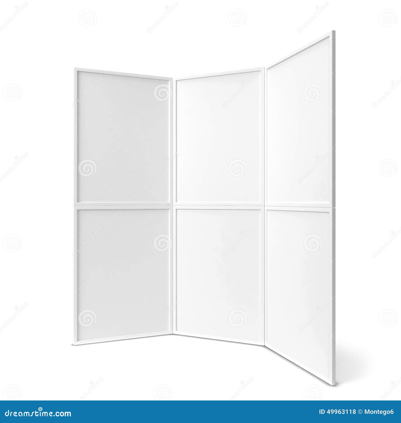 Blank panel display stock illustration. Illustration of presentation ...