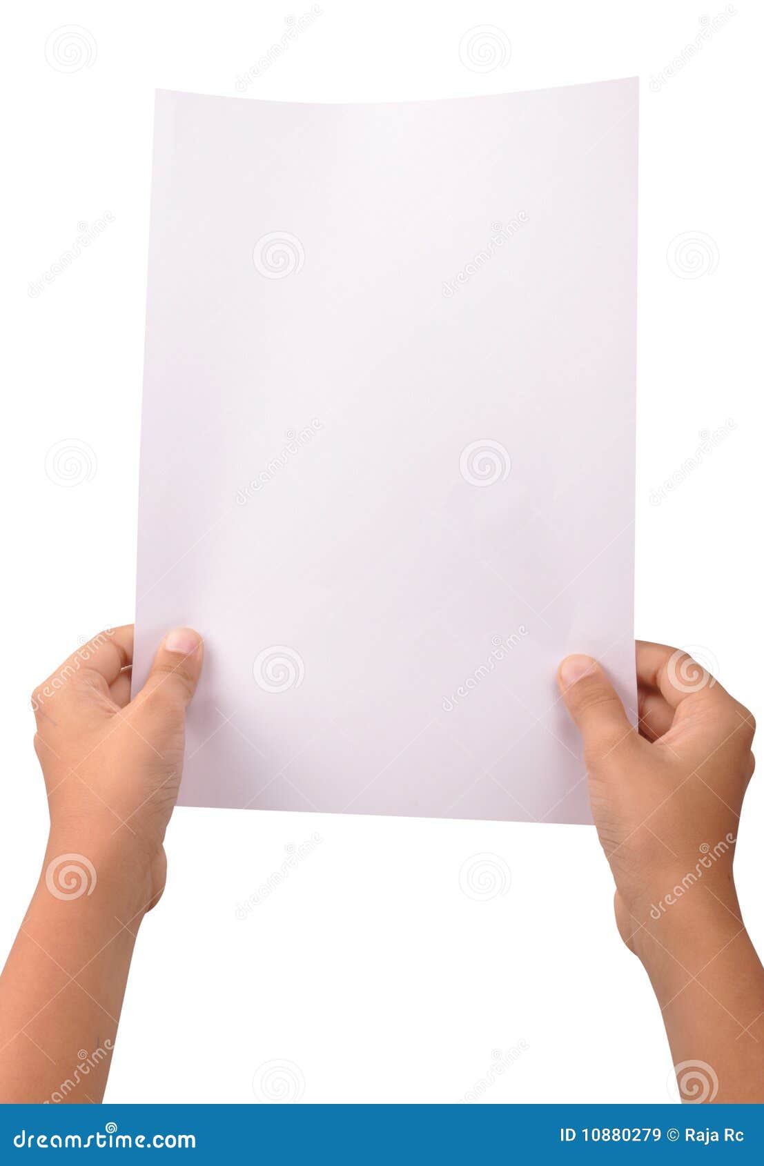 Blank paper stock image. Image of business, idea, message - 10880279