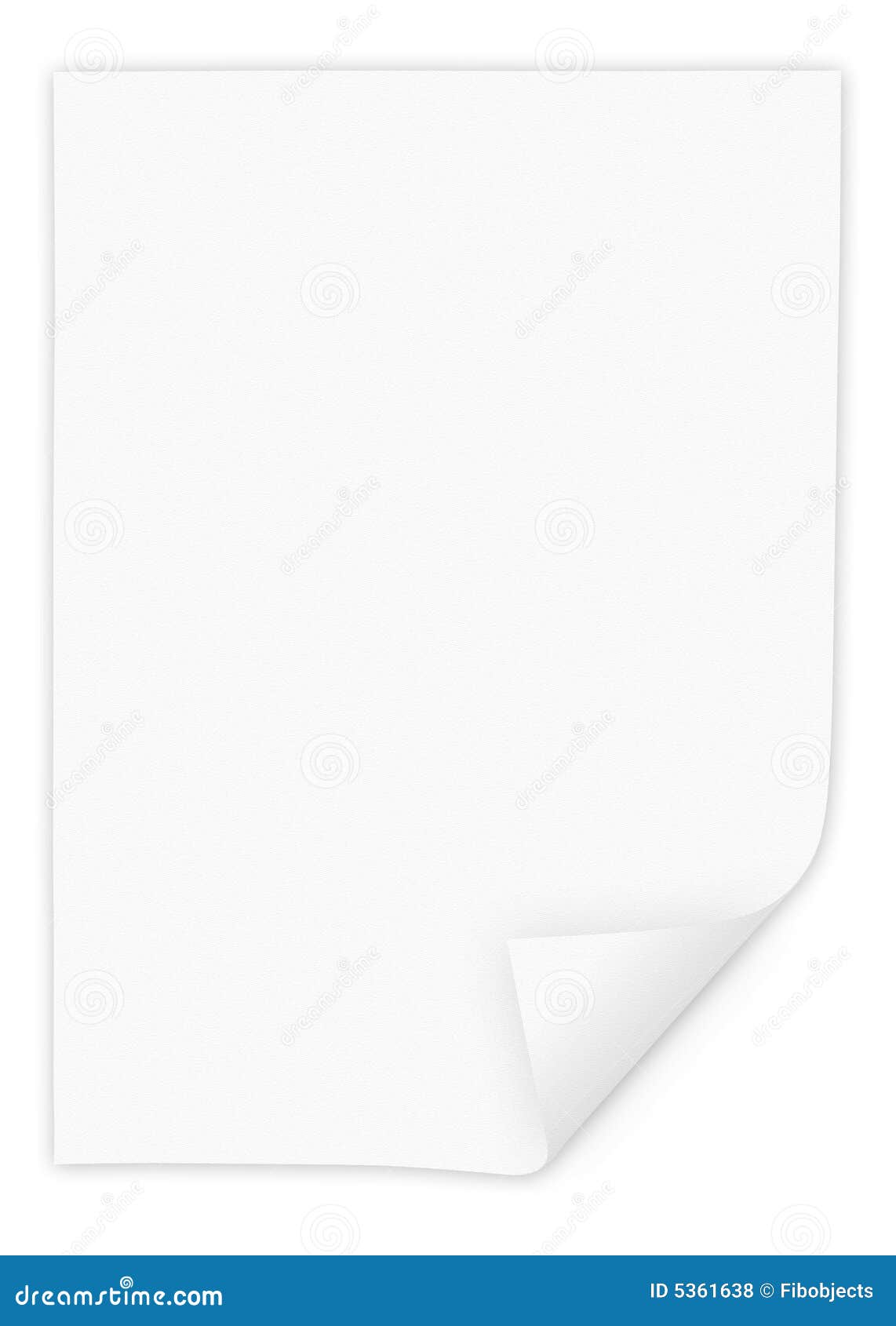 Blank Paper stock photo. Image of path, draw, society - 5361638