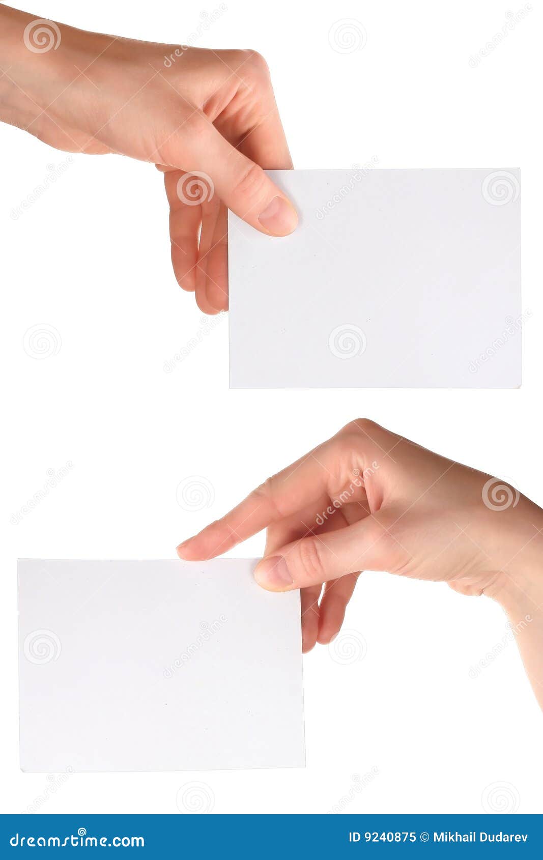 Blank Paper Picture. Image: 9240875