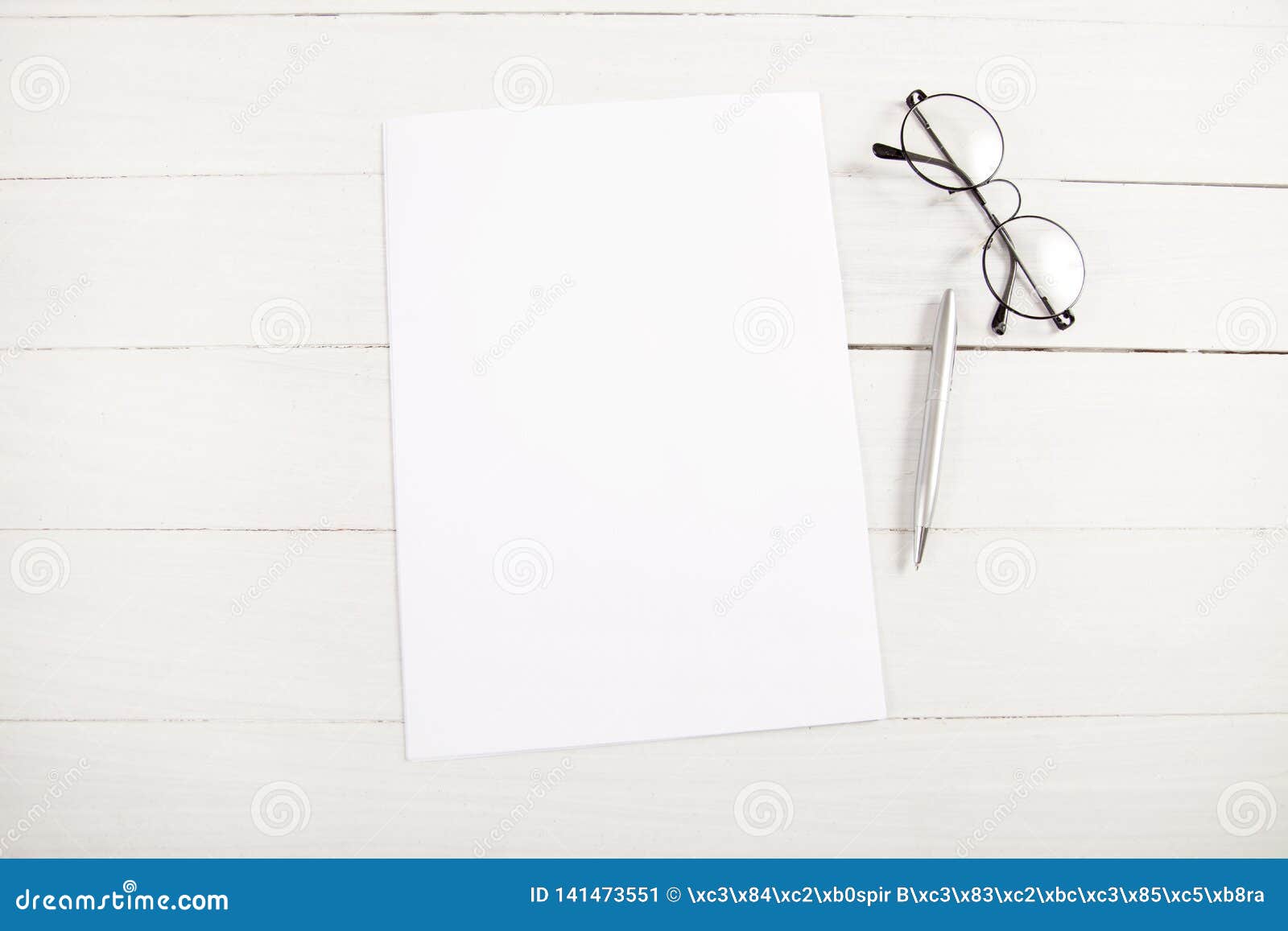 Blank A4 Paper on Background Stock Image - Image of advertising, empty ...