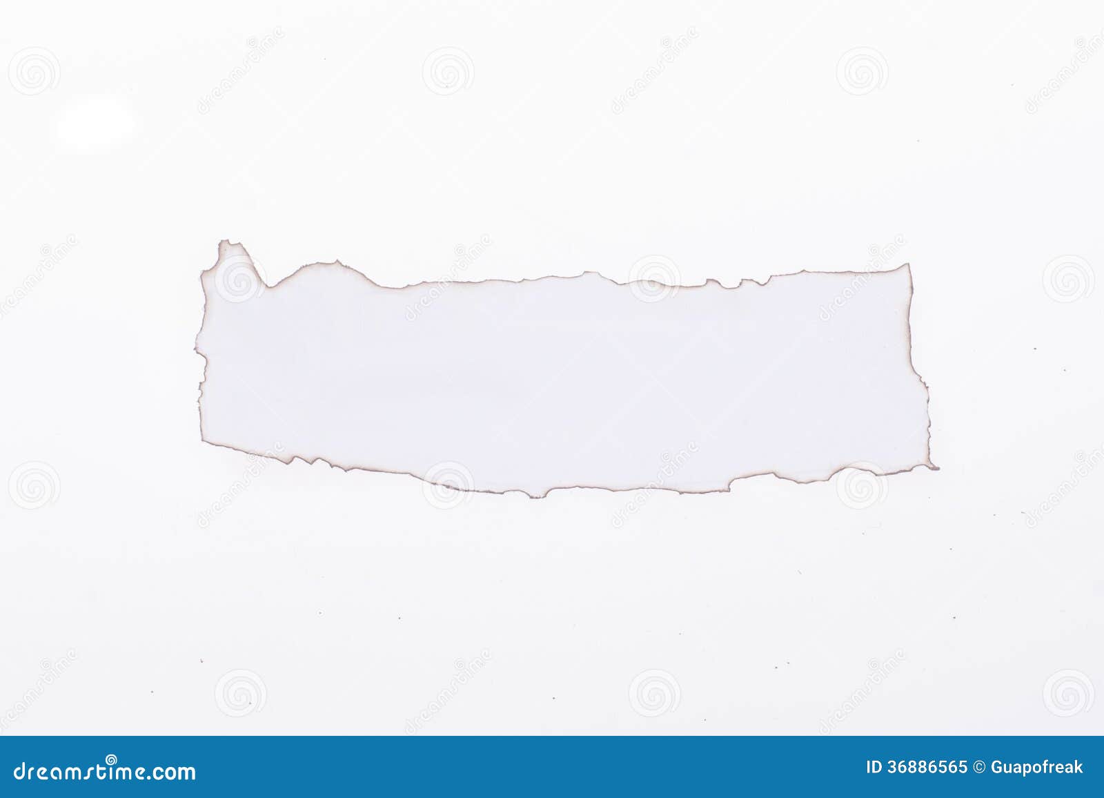 Blank Paper with Burnt Sides Stock Illustration - Illustration of empty ...