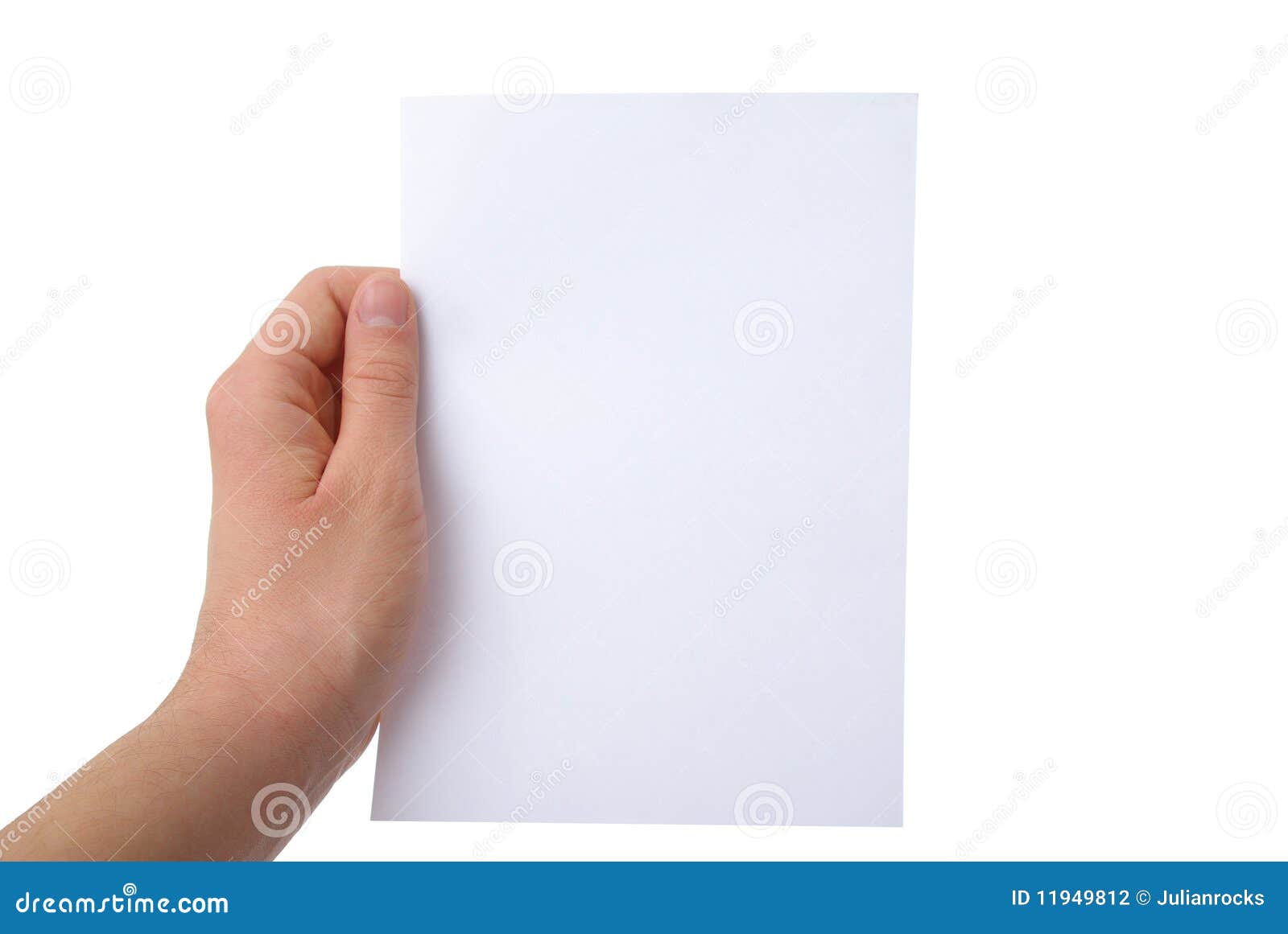 Blank Paper with Clipping Paths Stock Photo - Image of concept, macro ...