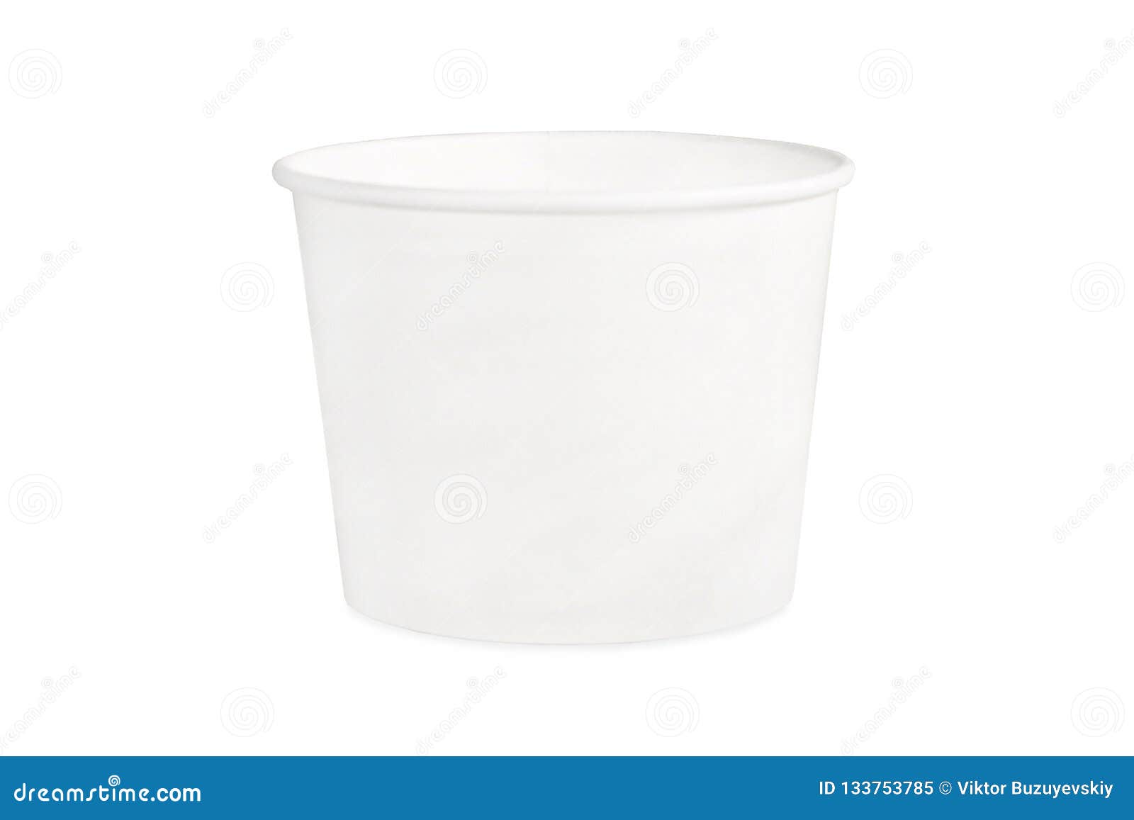 Blank paper cup stock image. Image of branding, clean - 133753785