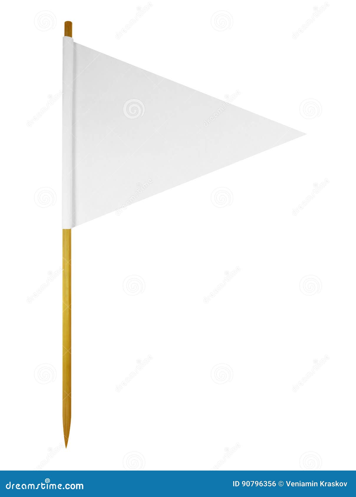 Blank paper flag stock photo. Image of mini, sign, small - 90796356