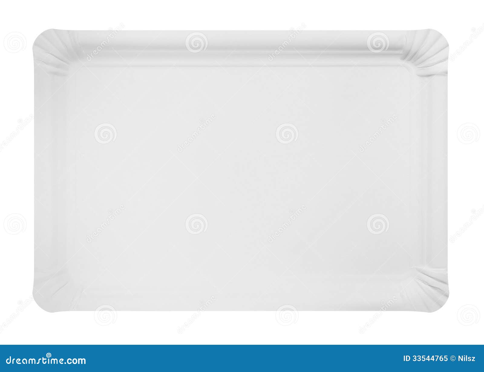 Blank paper food tray stock image. Image of cardboard - 33544765