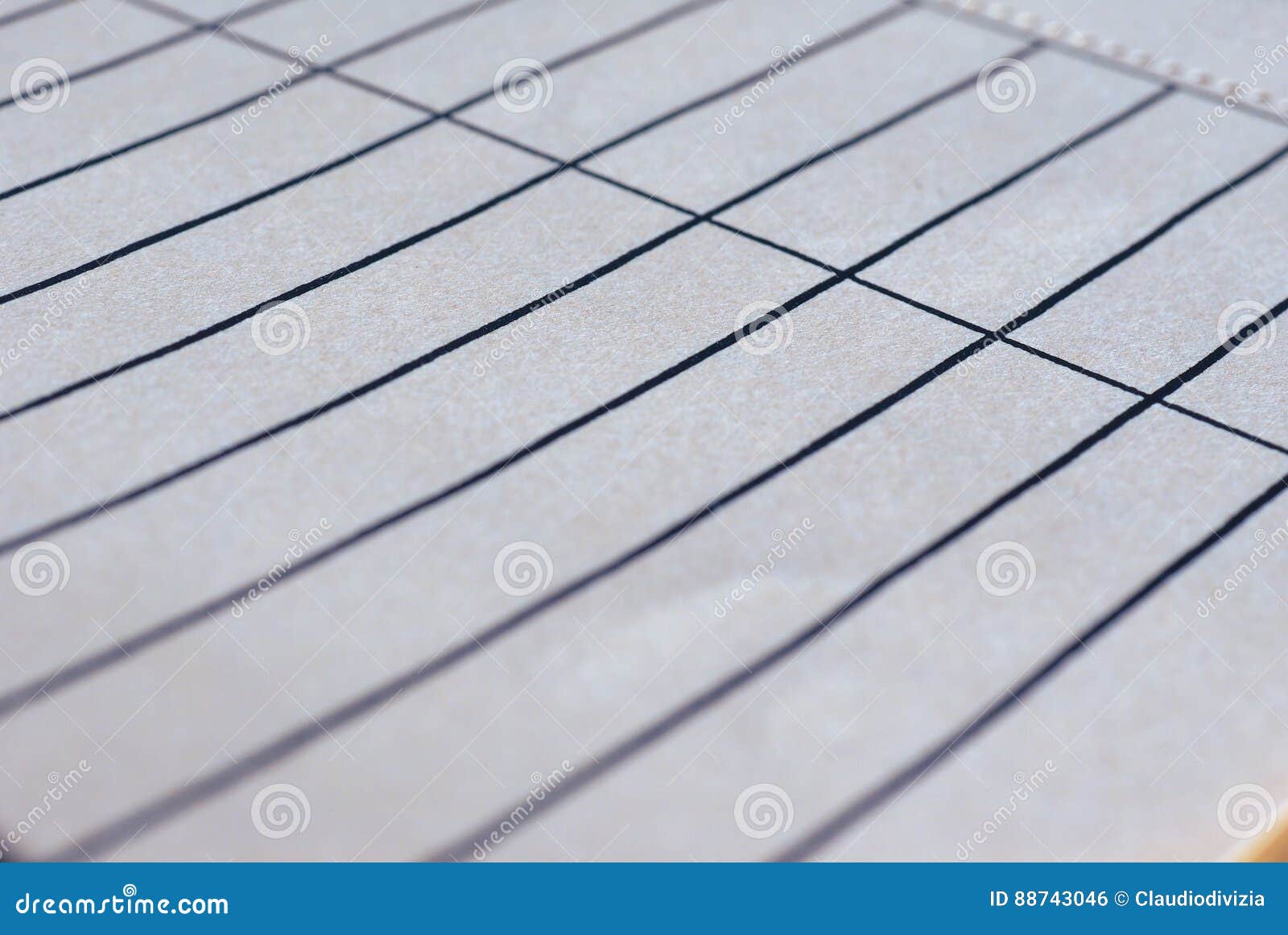 Blank paper form stock photo. Image of columns, rows - 88743046