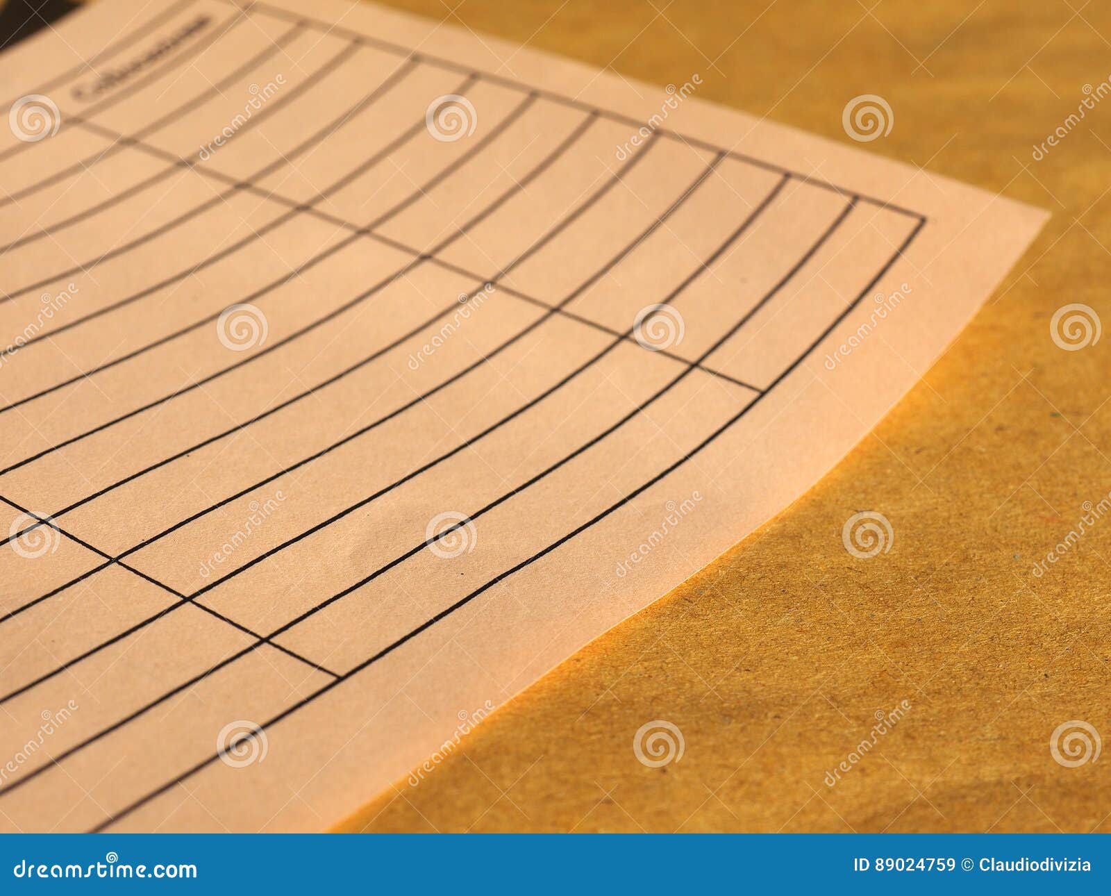 Blank paper form stock image. Image of stationery, columns - 89024759
