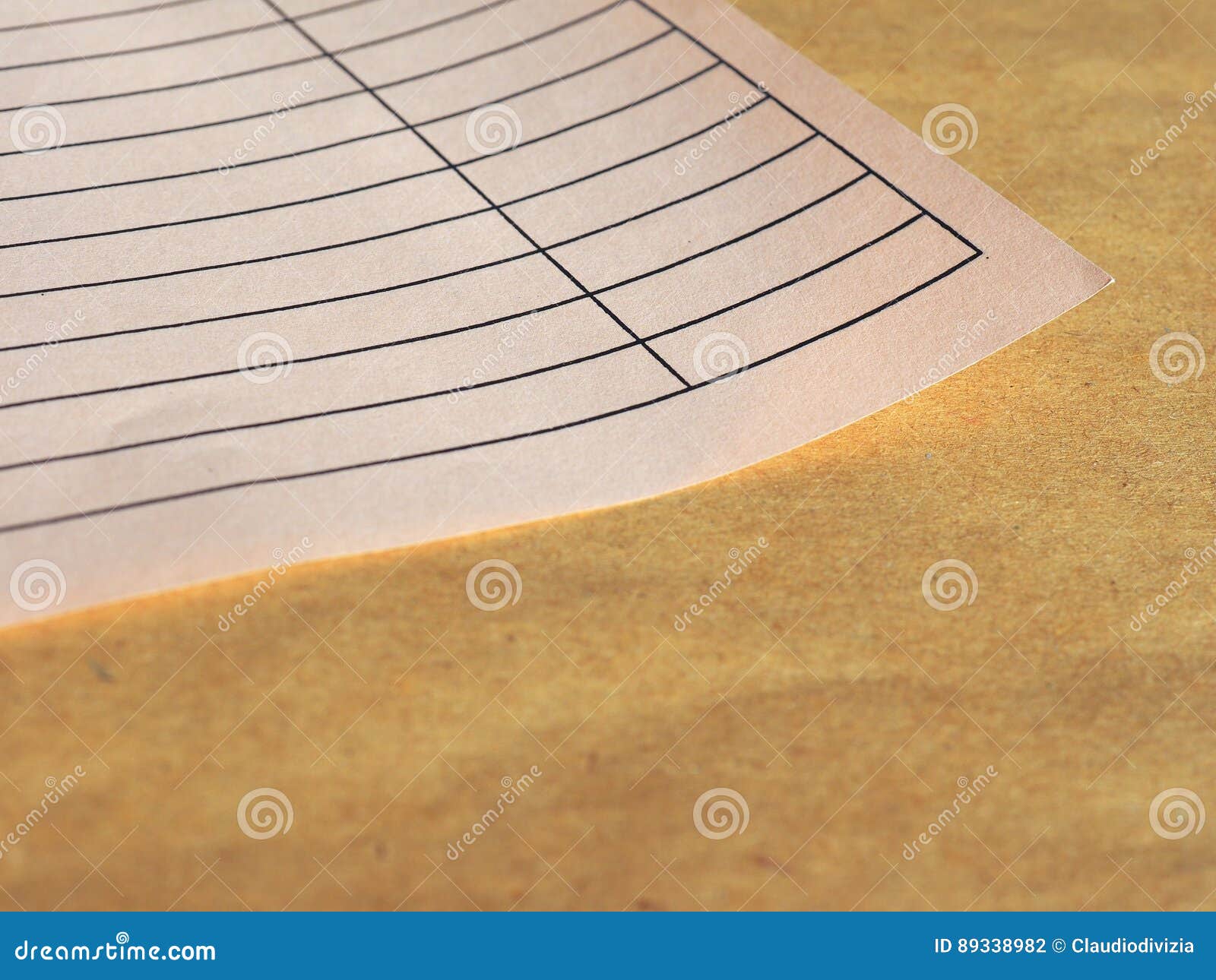 Blank paper form stock photo. Image of blank, paper, sheet - 89338982