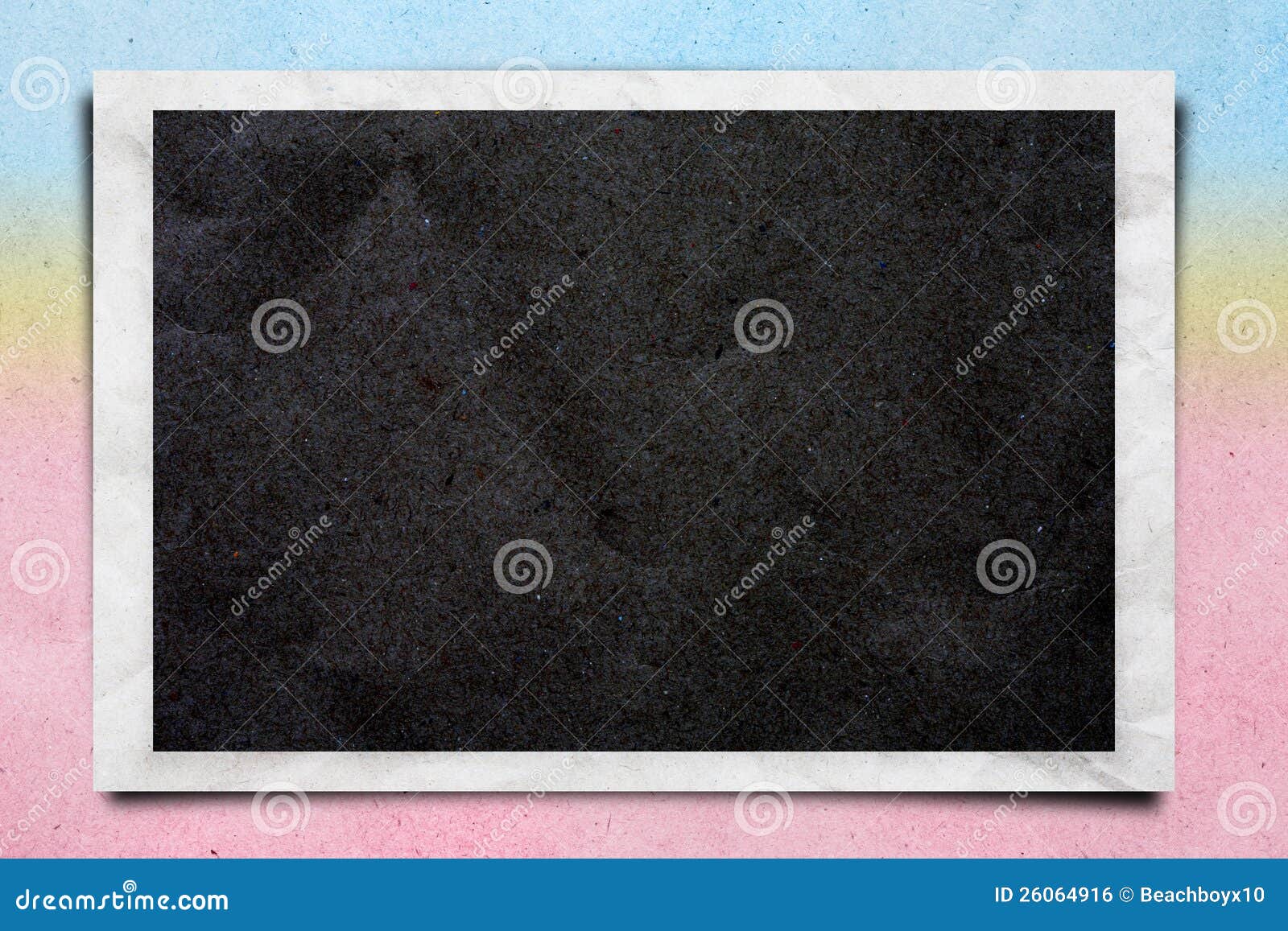 Blank paper frame stock photo. Image of drawing, craft - 26064916