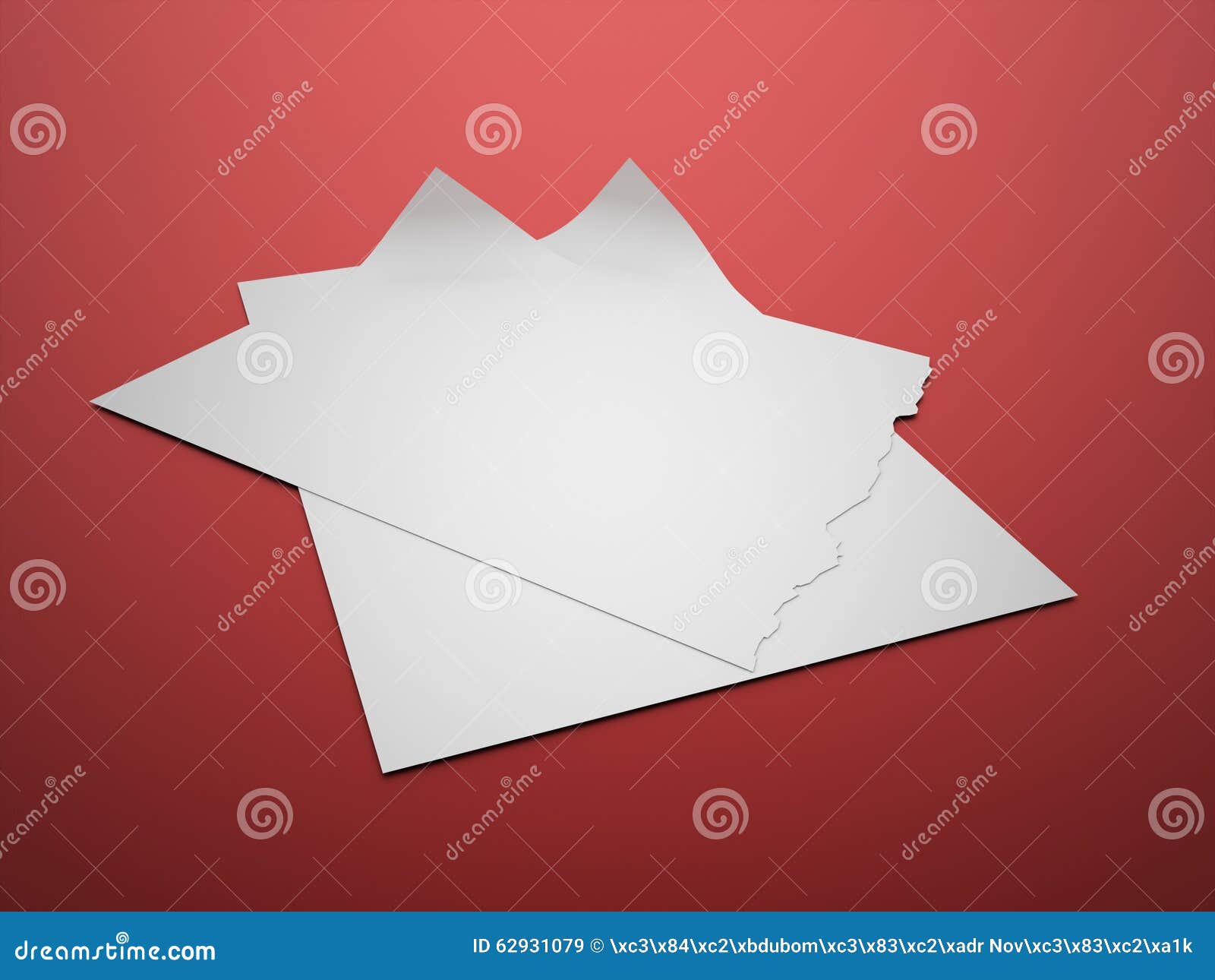 Blank paper note format stock illustration. Illustration of frame ...