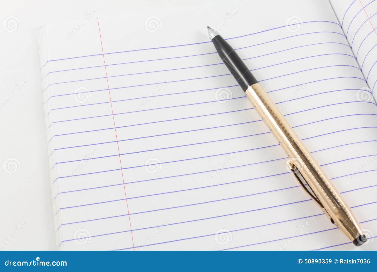 Blank paper note and pen stock image. Image of paper - 50890359