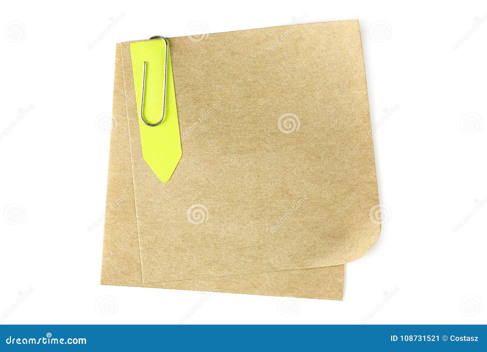 Blank note stock image. Image of memo, paper, advertisement - 108731521