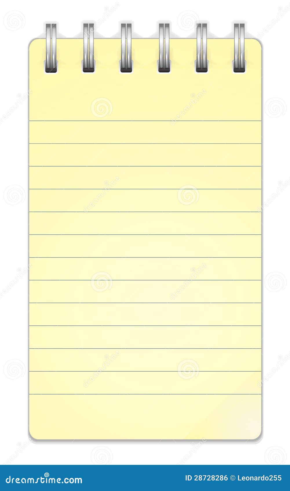 Blank Paper Notebook Royalty Free Stock Image - Image: 28728286