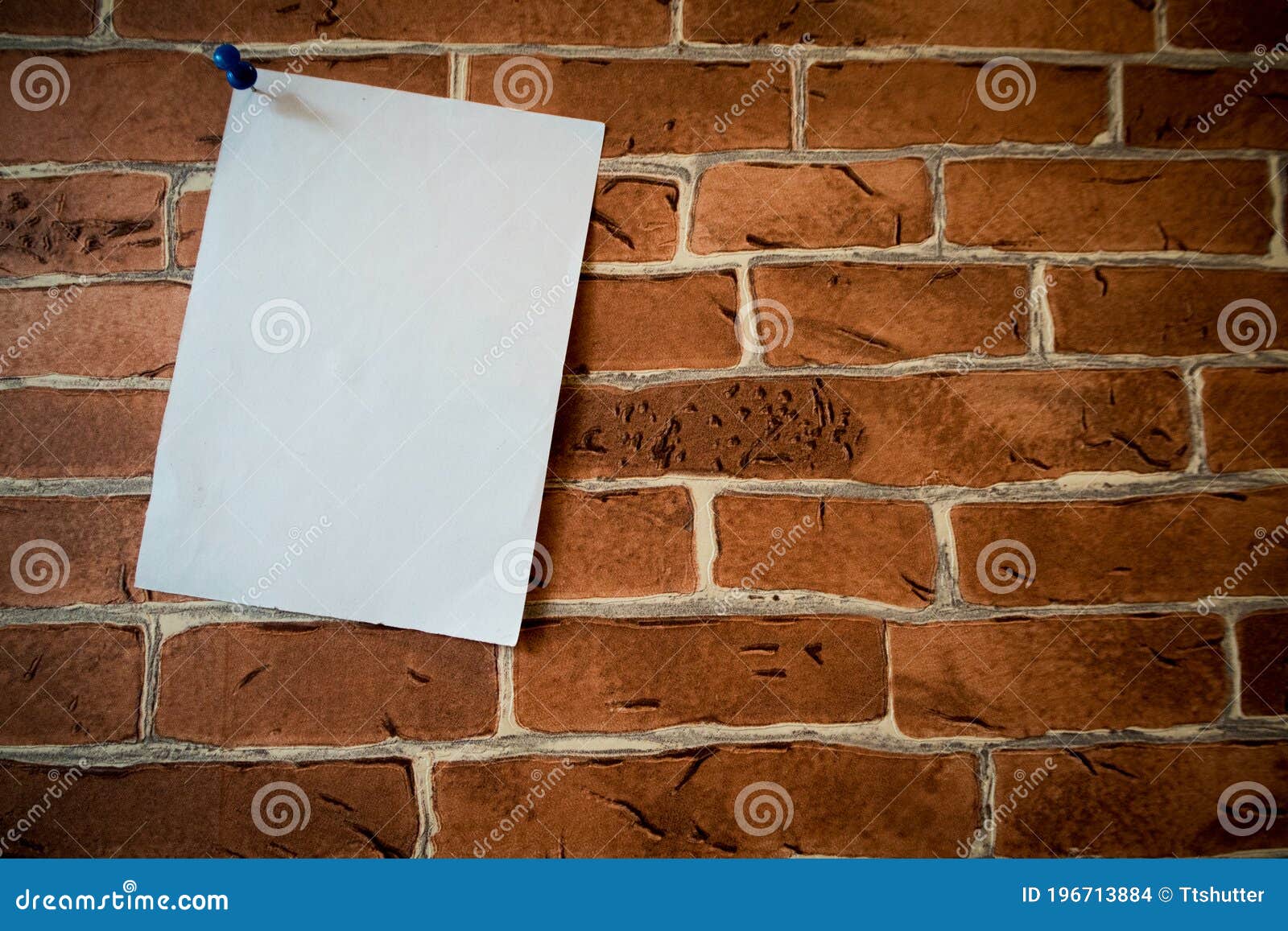 Blank paper notes stock photo. Image of report, blank - 196713884