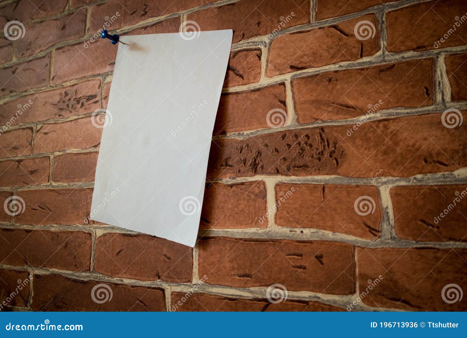Blank paper notes stock photo. Image of office, page - 196713936