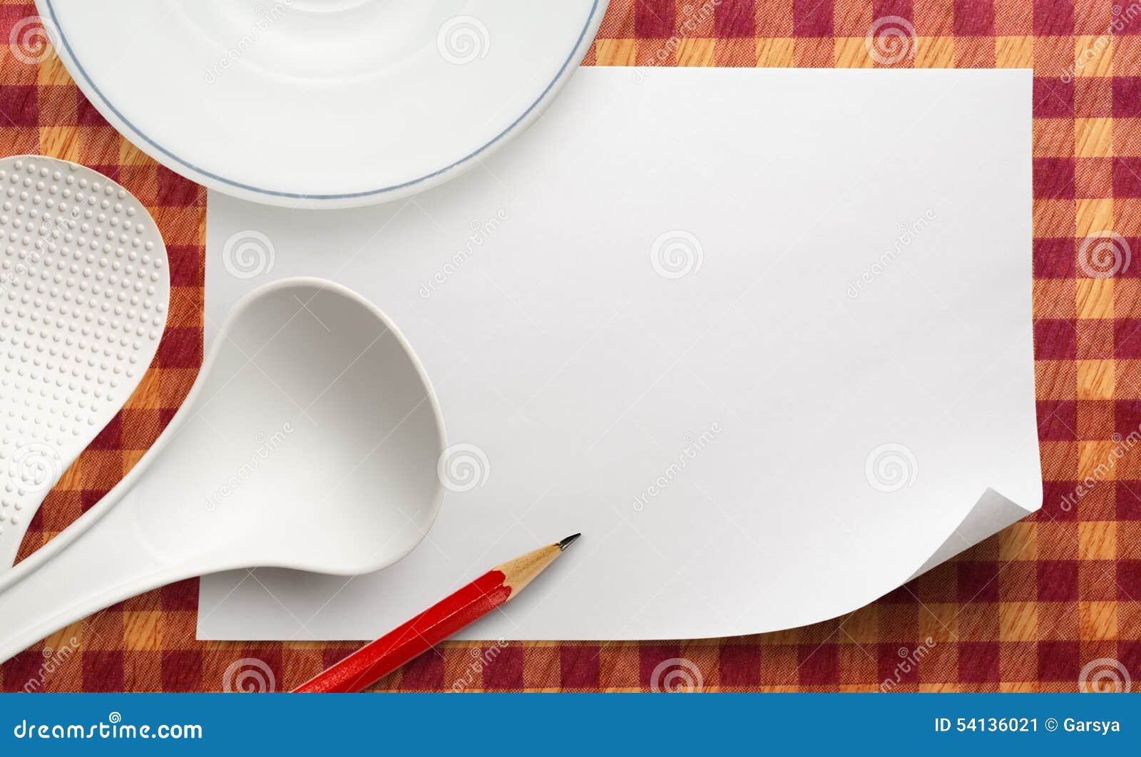 Blank paper with plate stock image. Image of background - 54136021