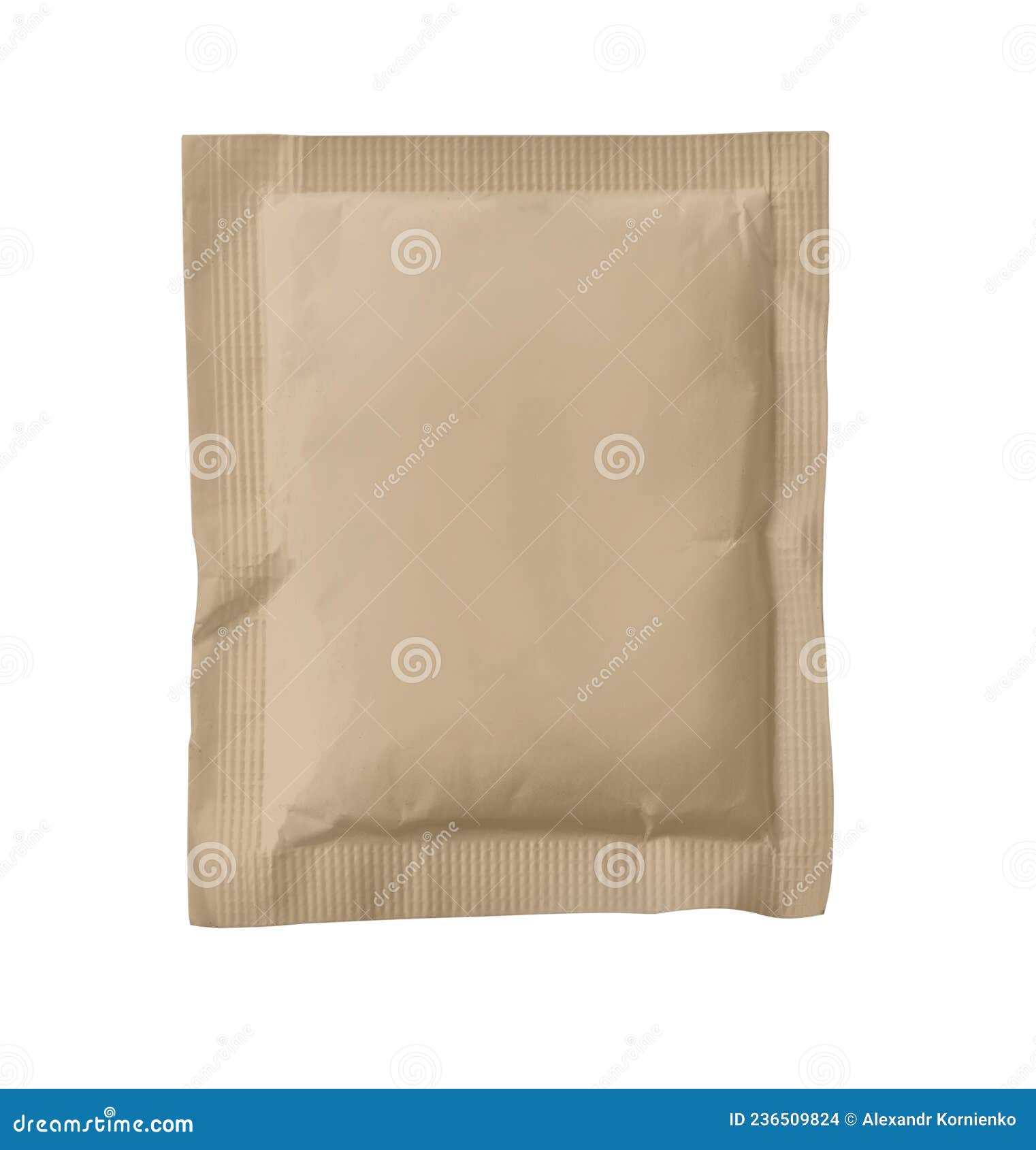 Blank Paper Sachet Packet Mockup Stock Photo - Image of path, salt ...