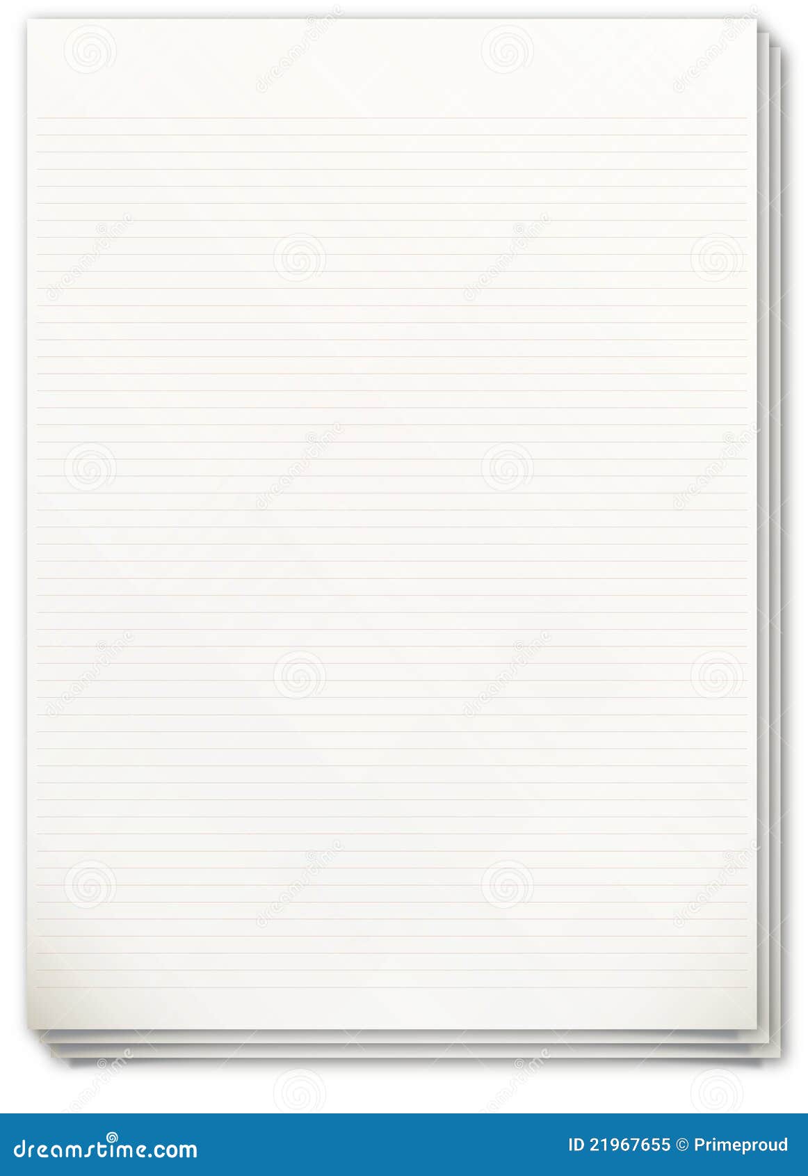 Blank paper sheet stock vector. Illustration of corner - 21967655