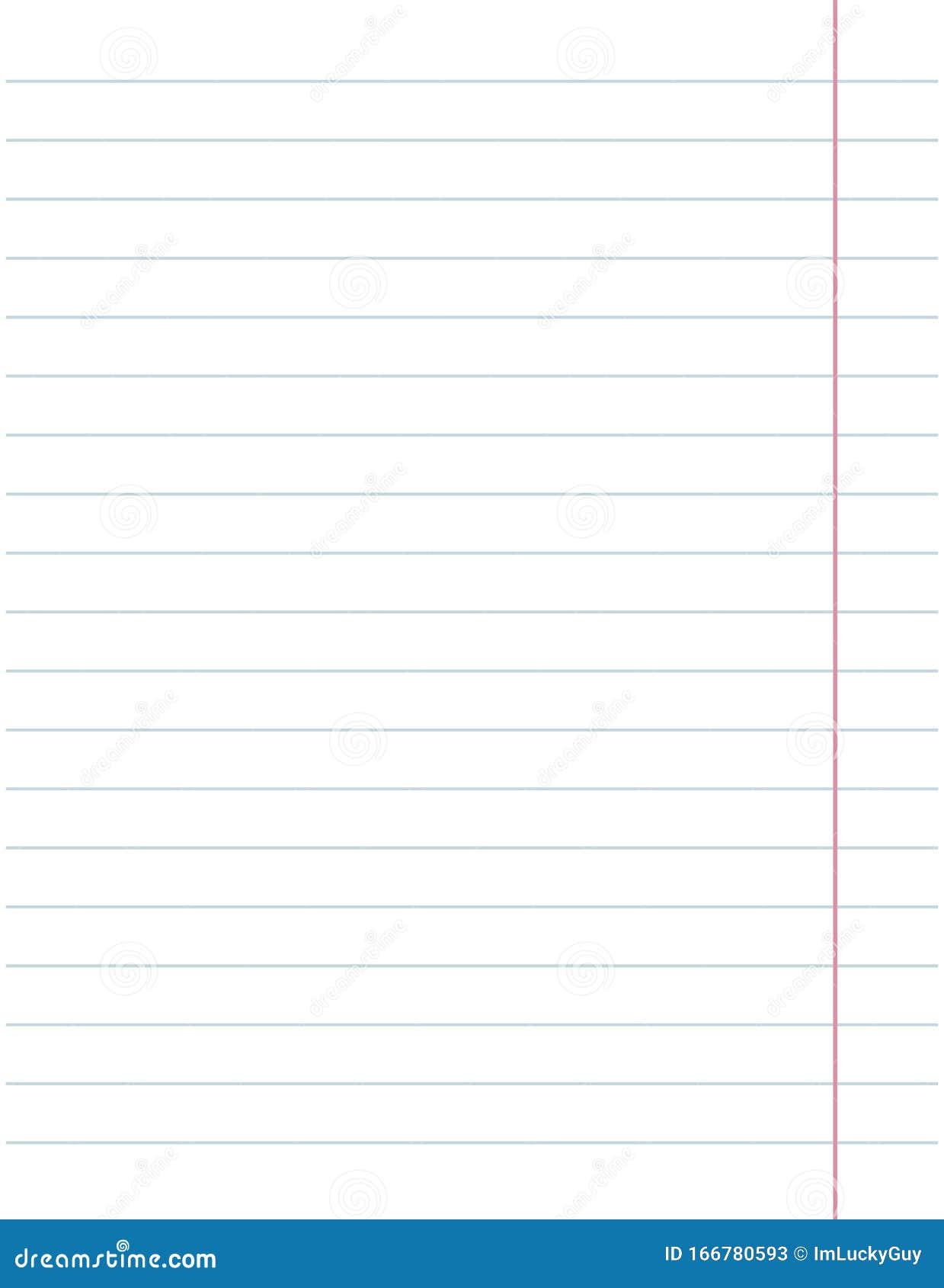 Blank Paper Sheet, Empty Space for Message Vector Isolated Stock ...