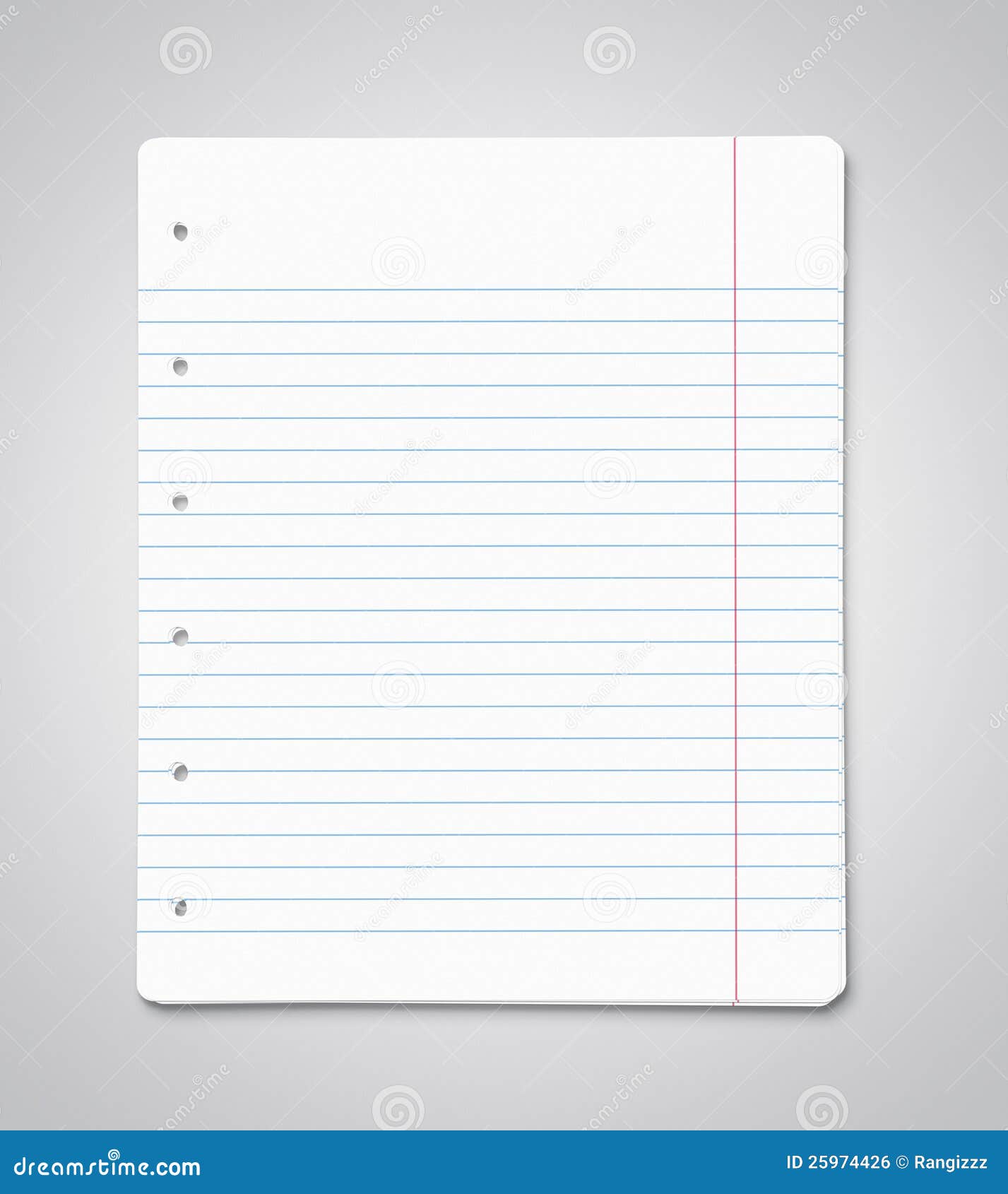 Blank paper sheets stock illustration. Illustration of note - 25974426