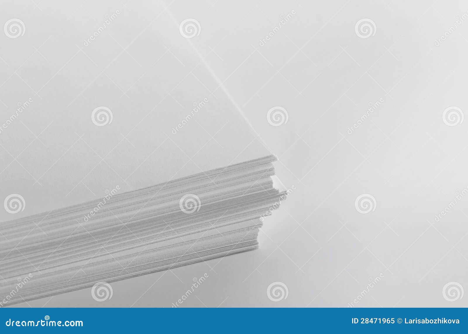 Blank paper stack stock image. Image of shot, plant, sheet - 28471965