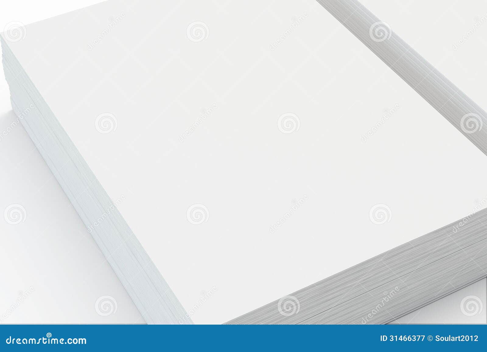 Blank a4 paper stacks stock illustration. Illustration of cardboard ...