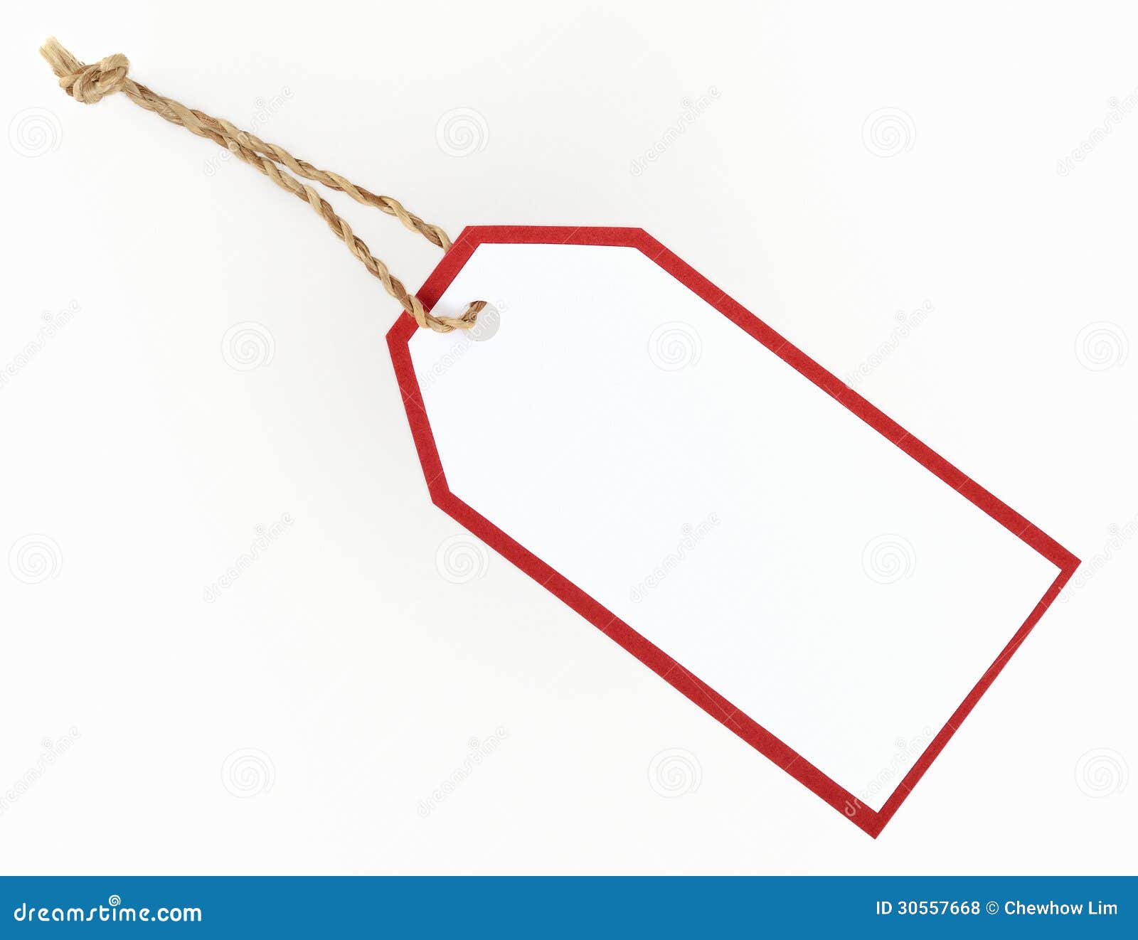 Blank paper tag stock photo. Image of business, empty - 30557668