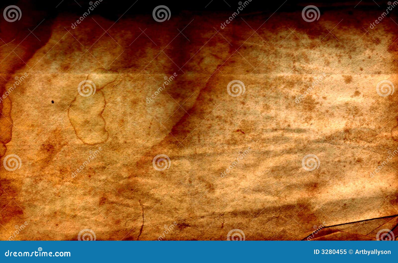 Old Blank Parchment Paper Texture Stock Photography | CartoonDealer.com ...
