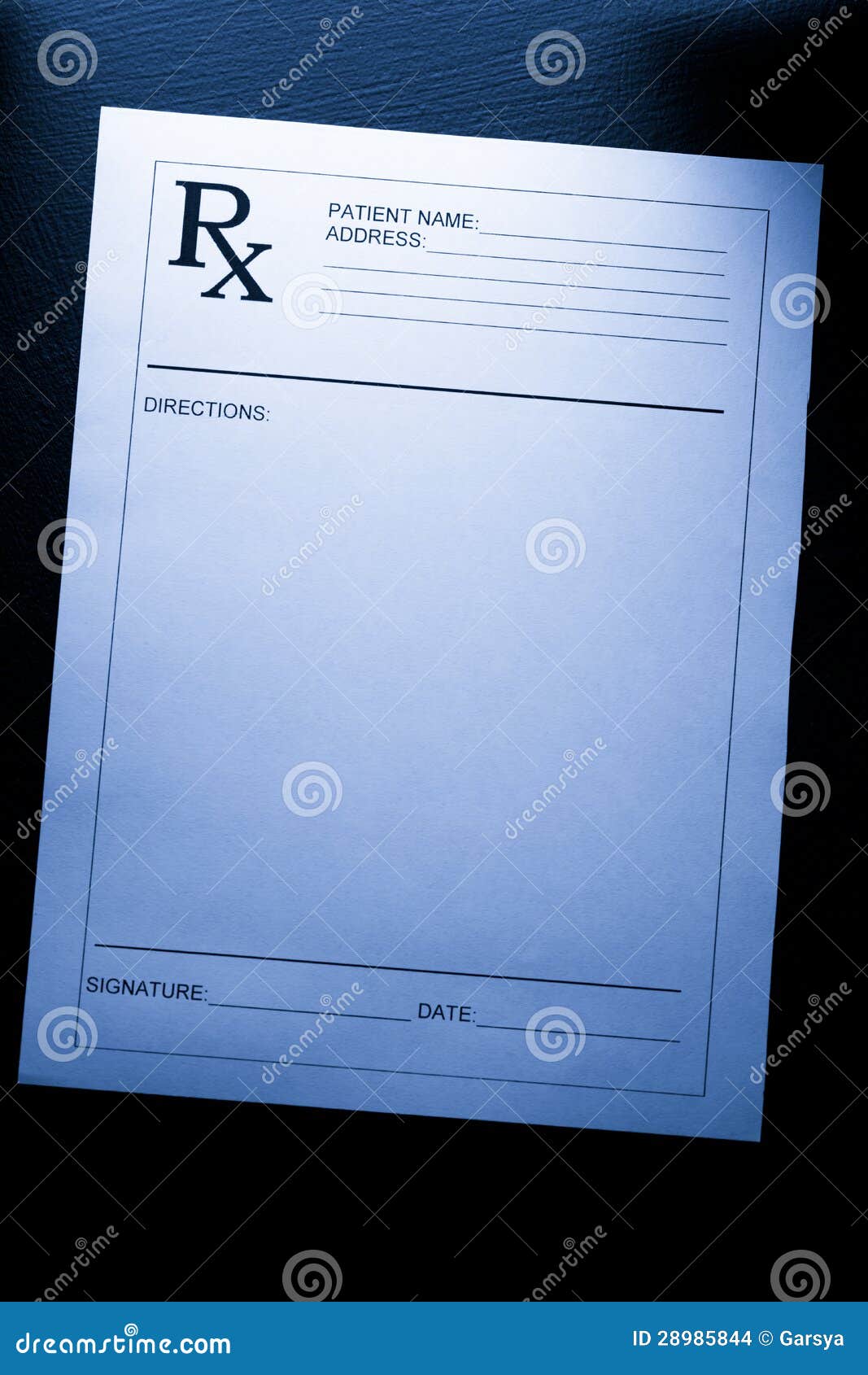 Blank patient list stock photo. Image of healthcare, blank - 28985844