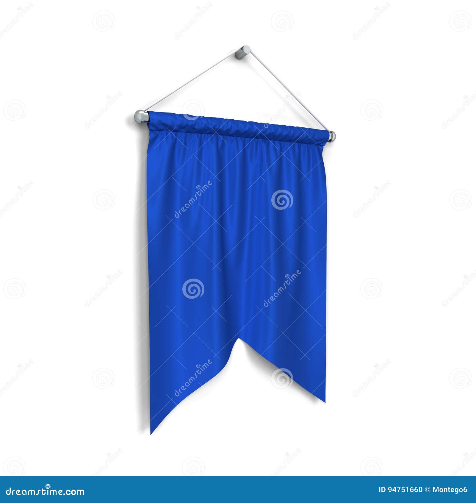 Blank pennant stock illustration. Illustration of banner - 94751660