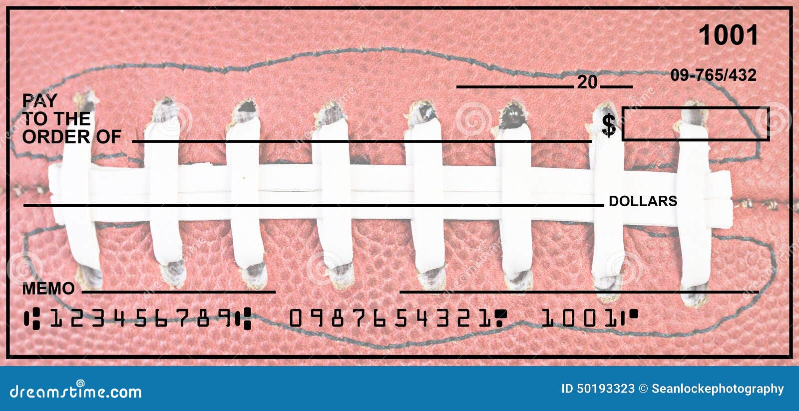 Blank Personal Check stock image. Image of pattern, bank - 50193323