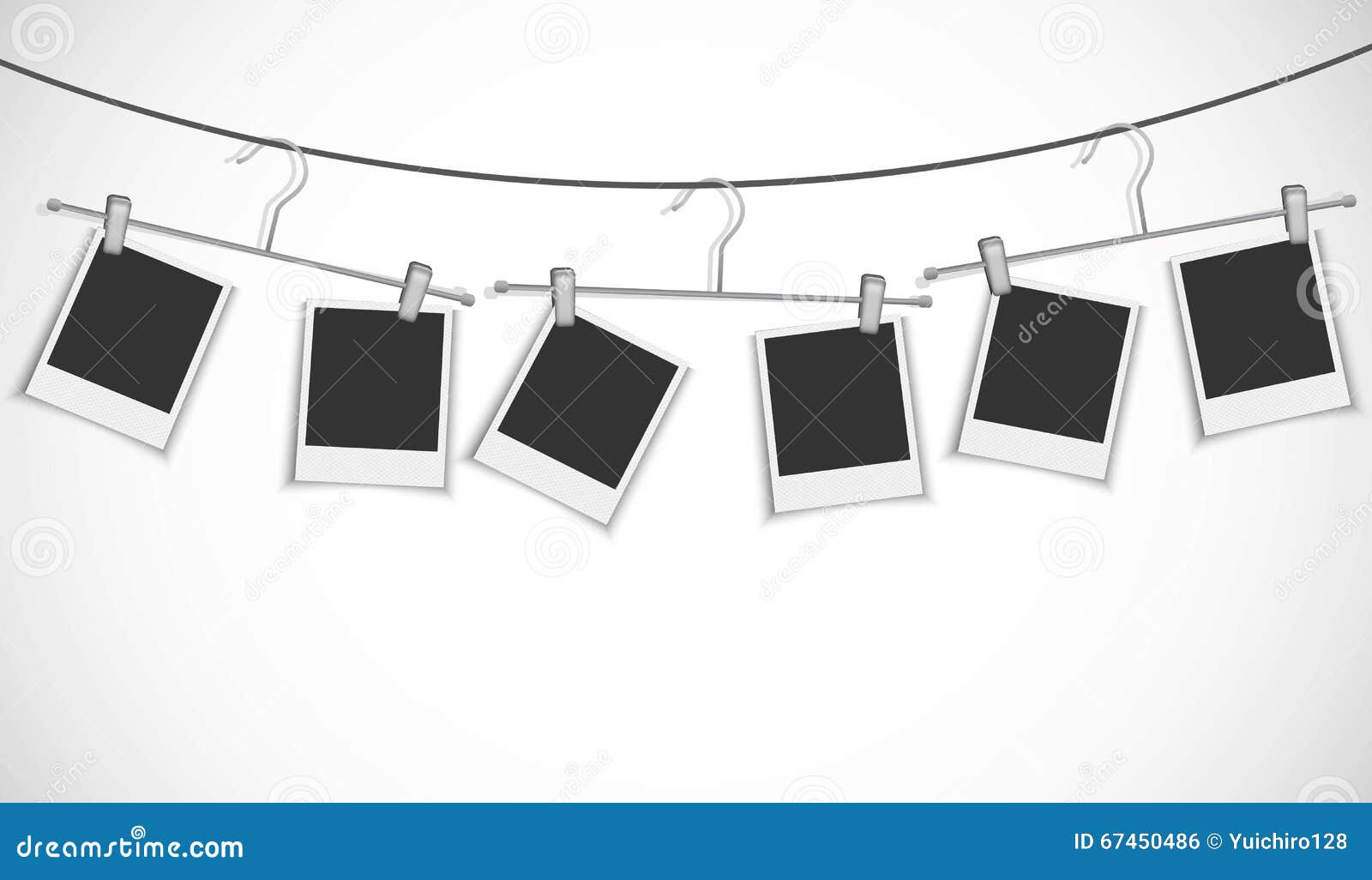 Hanging Picture Frame Vector
