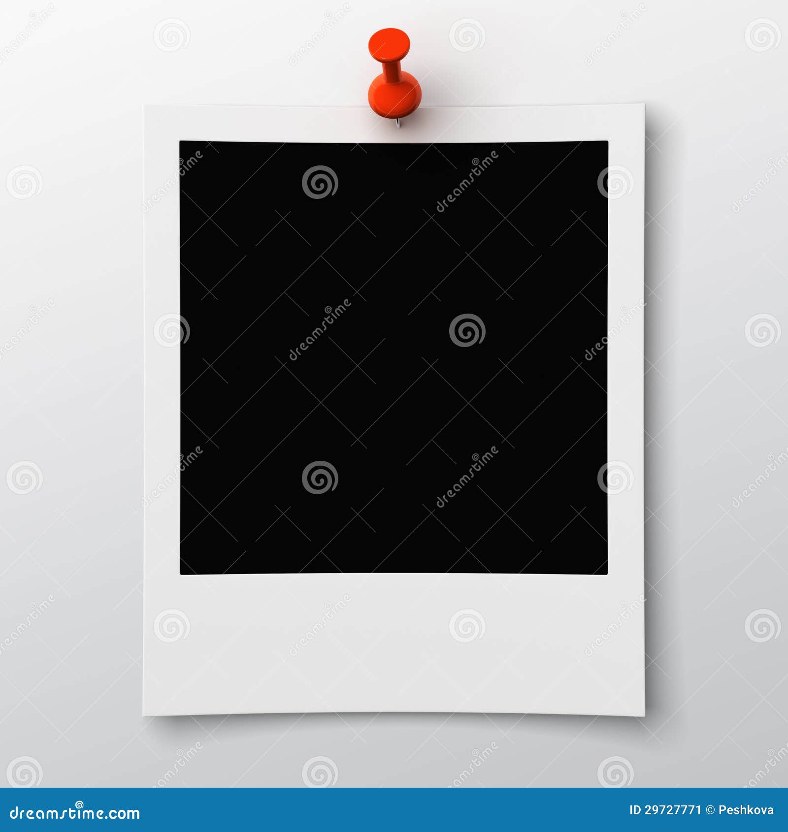 Photo pinned stock illustration. Illustration of album - 29727771