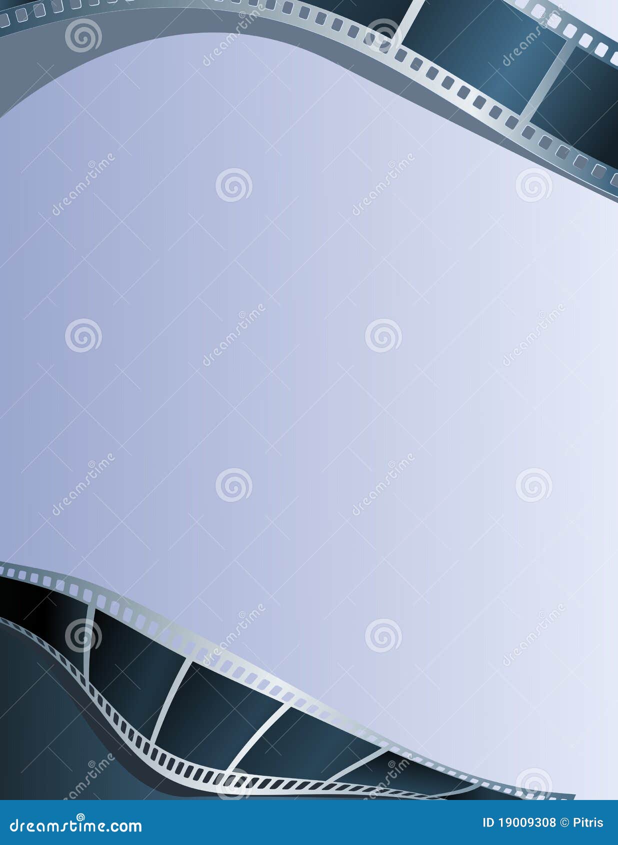 Blank Photo, Video Template Stock Vector - Illustration of template ...