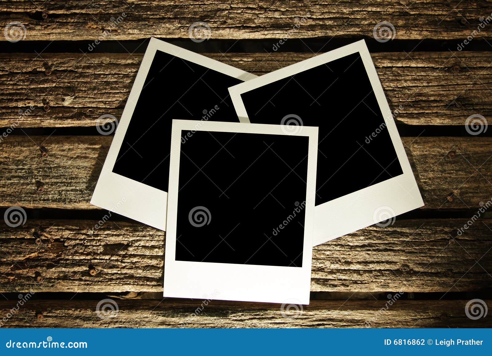 Blank photos stock photo. Image of collection, rough, boards - 6816862