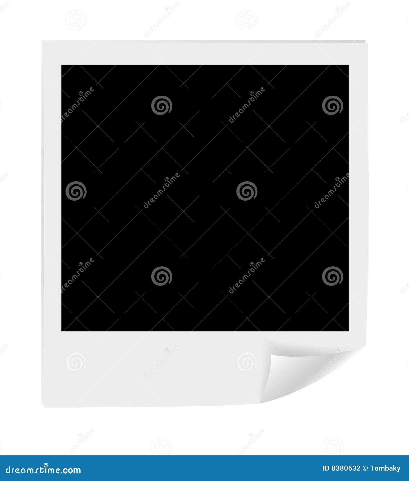 Blank photos stock vector. Illustration of photograph - 8380632