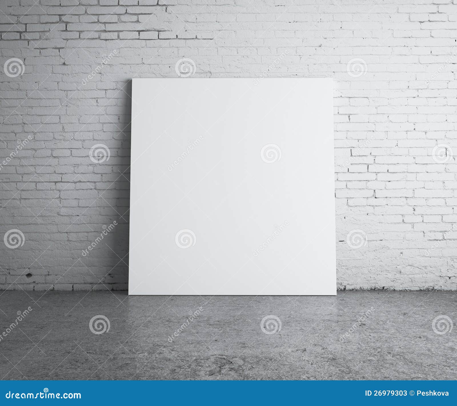 Blank picture stock image. Image of room, gray, cracked - 26979303