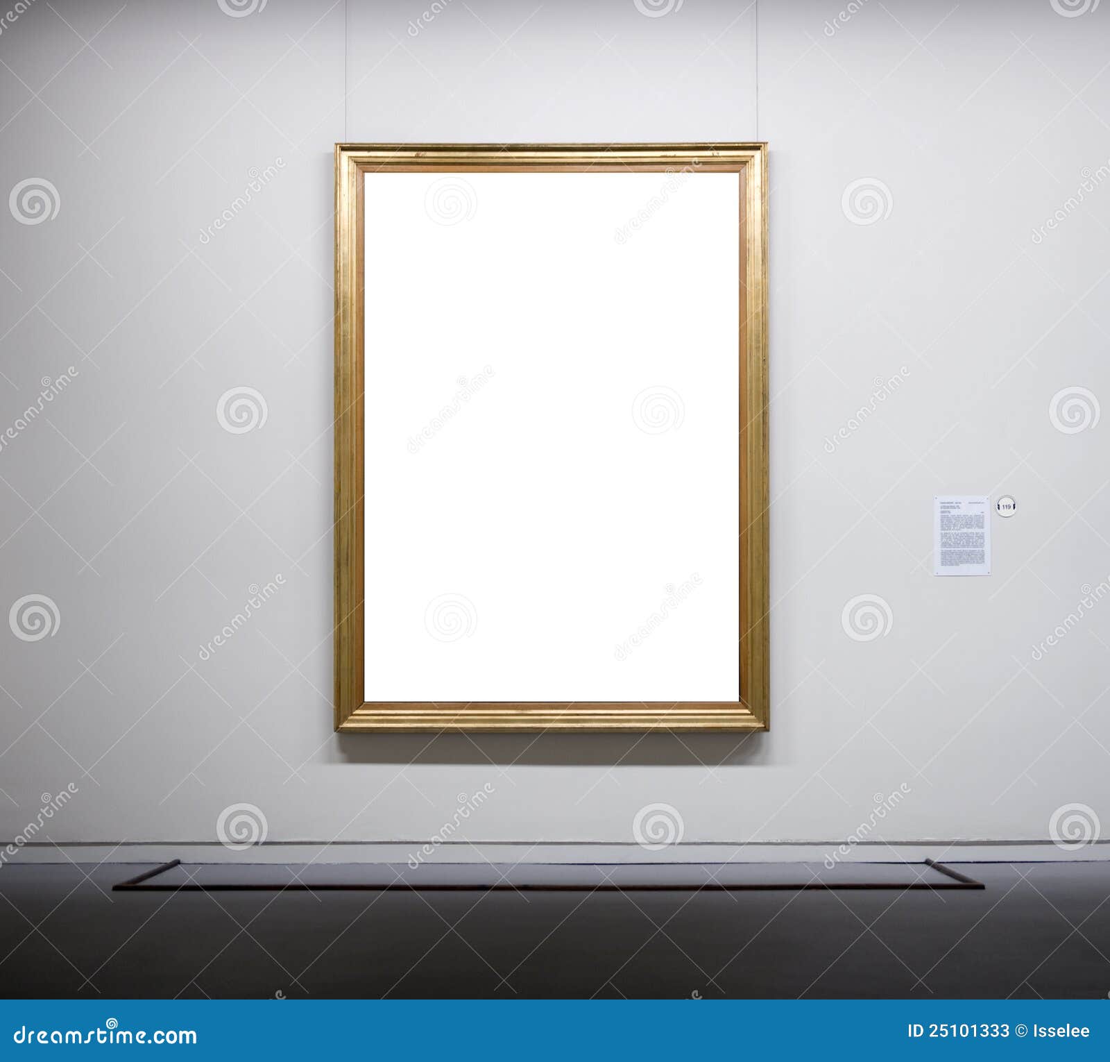 Blank picture frame stock image. Image of empty, frame - 25101333