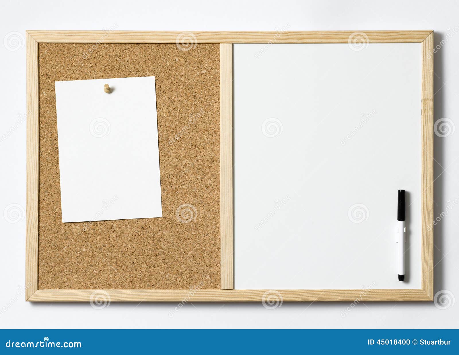 Blank Pinboard stock photo. Image of pinboard, information - 45018400