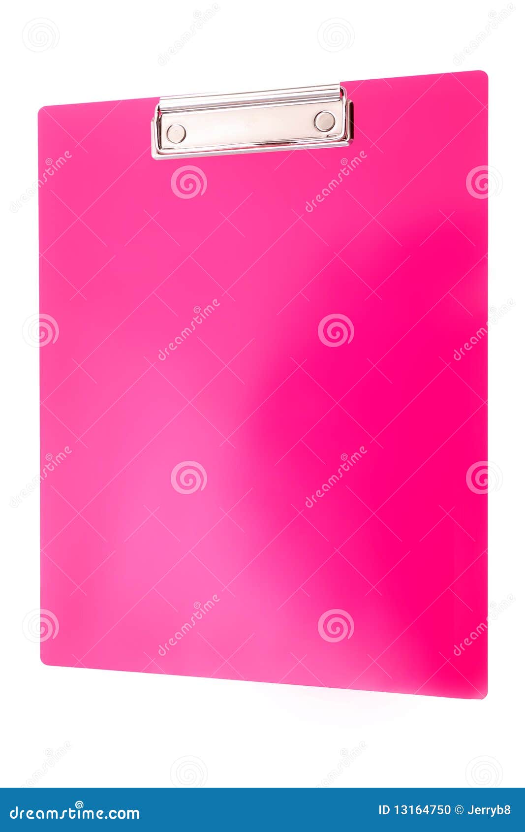 Blank pink clipboard stock photo. Image of clipboard - 13164750