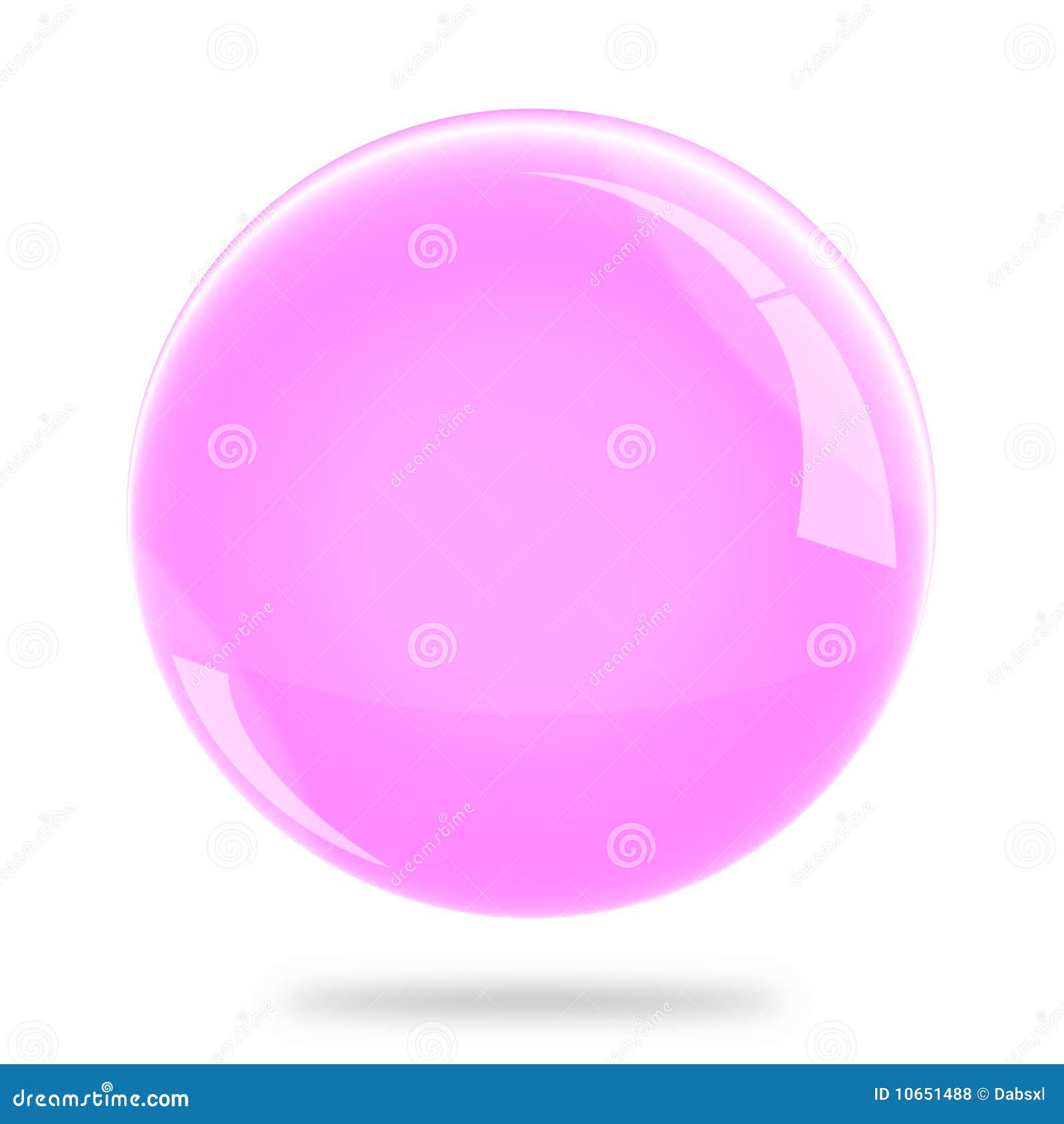 Blank Pink Sphere Float stock illustration. Illustration of glass ...