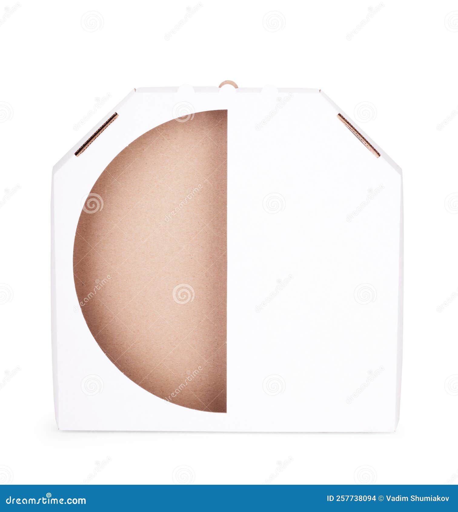 Blank Pizza Box Template Stock Photo | CartoonDealer.com #257738094