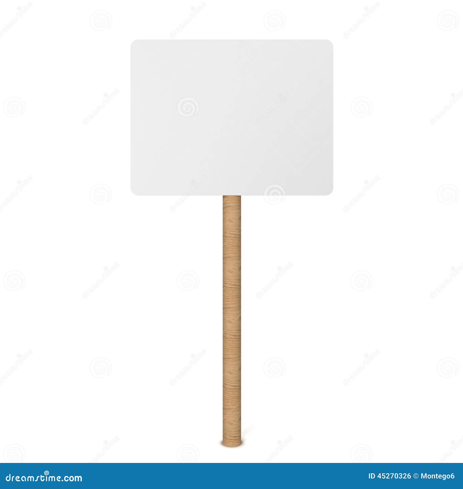 Blank Placard
