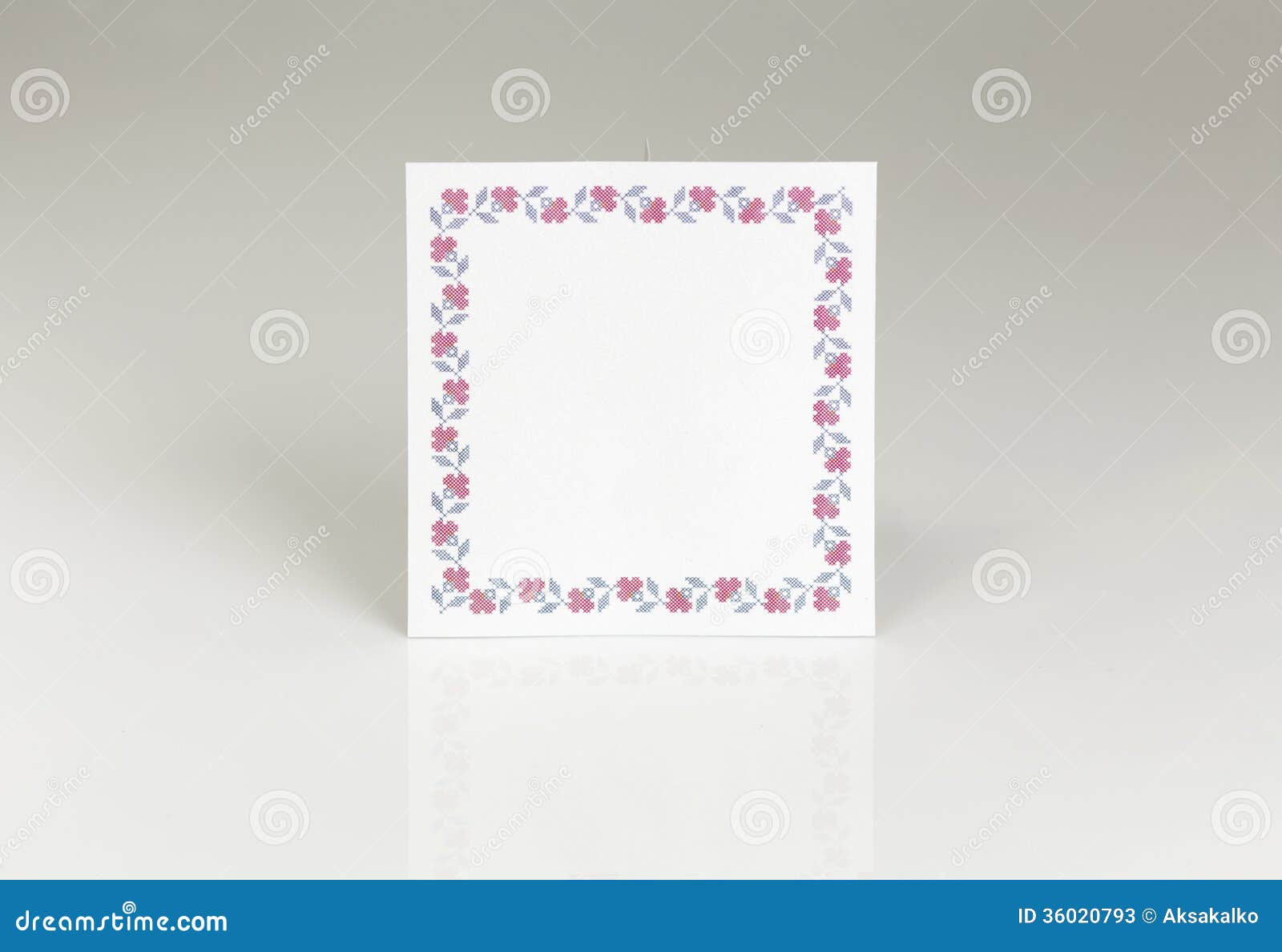 Blank Place Card For Wedding Table Stock Photos - Image: 36020793