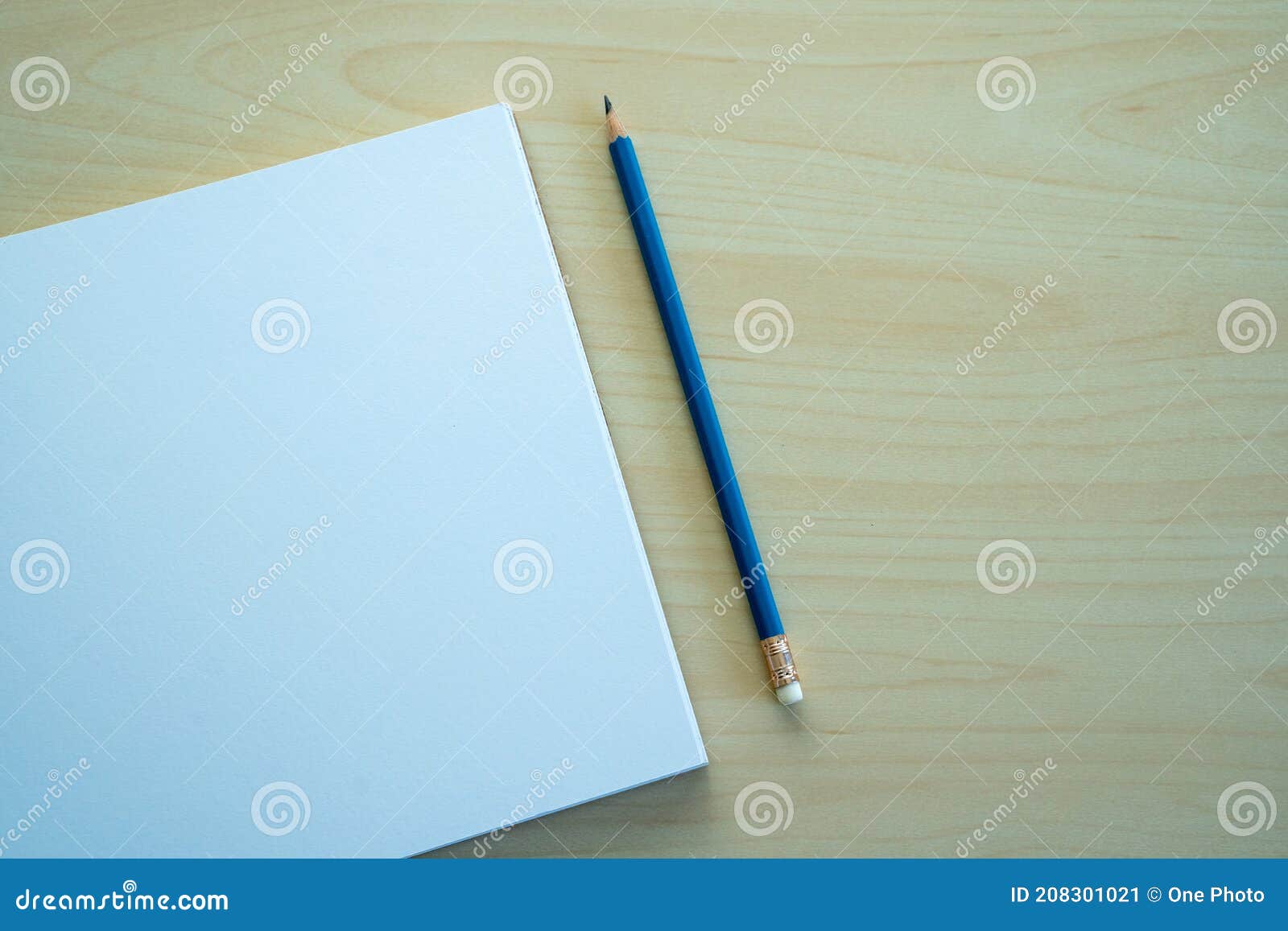 Blank Plain Notebook Top View Blank Design Concept Background for ...