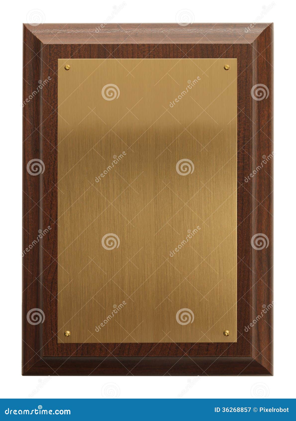 Blank Plaque stock image. Image of class, elegance, emboss - 36268857