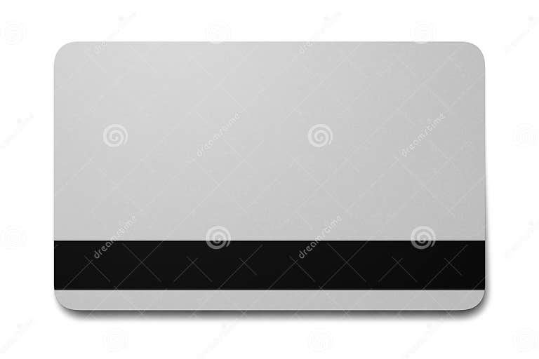 Blank plastic card stock illustration. Illustration of background ...